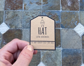 PRINTABLE Beanie Tags - Price Labels for Crocheted or Knit Handmade ...