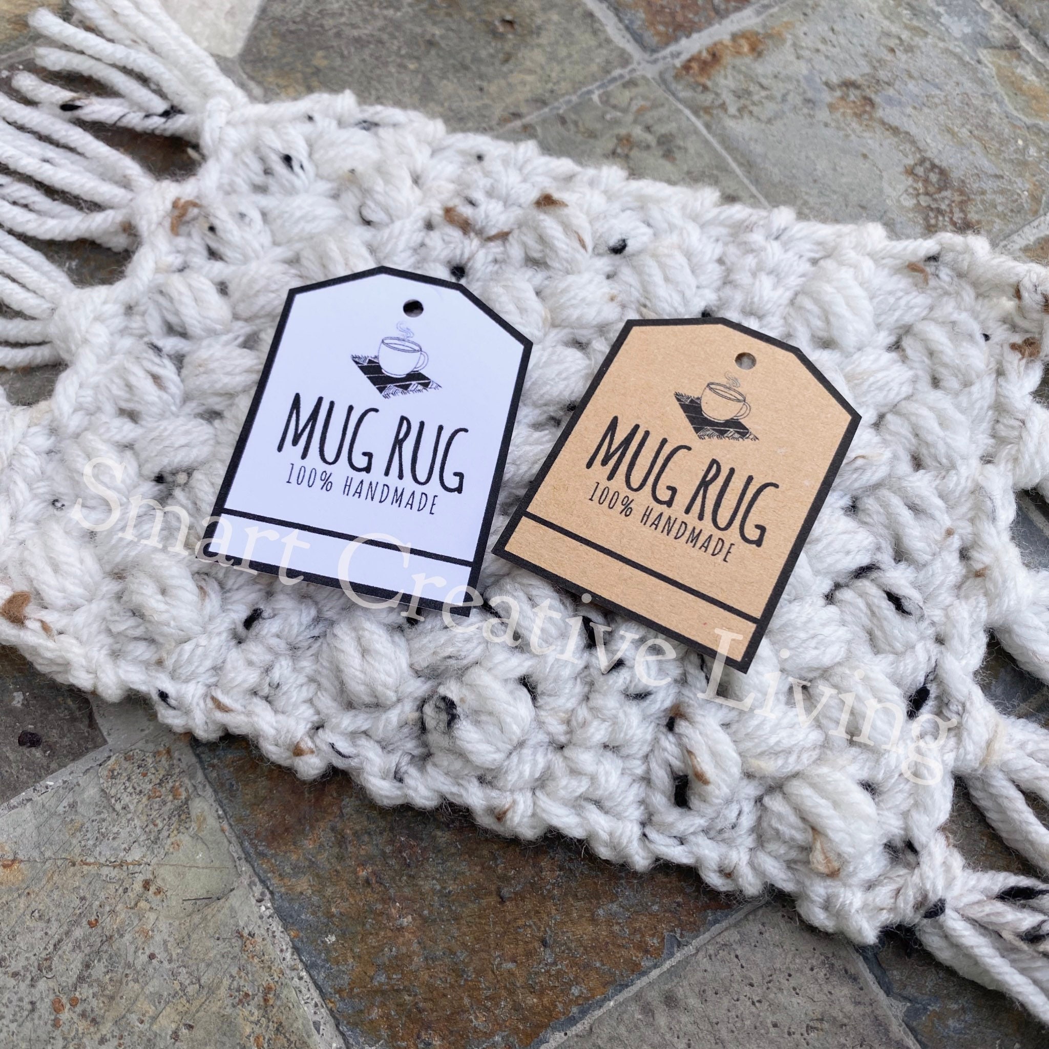 PRINTABLE Mug Rug Tags - Price Labels for Crocheted or Knit Mug ...