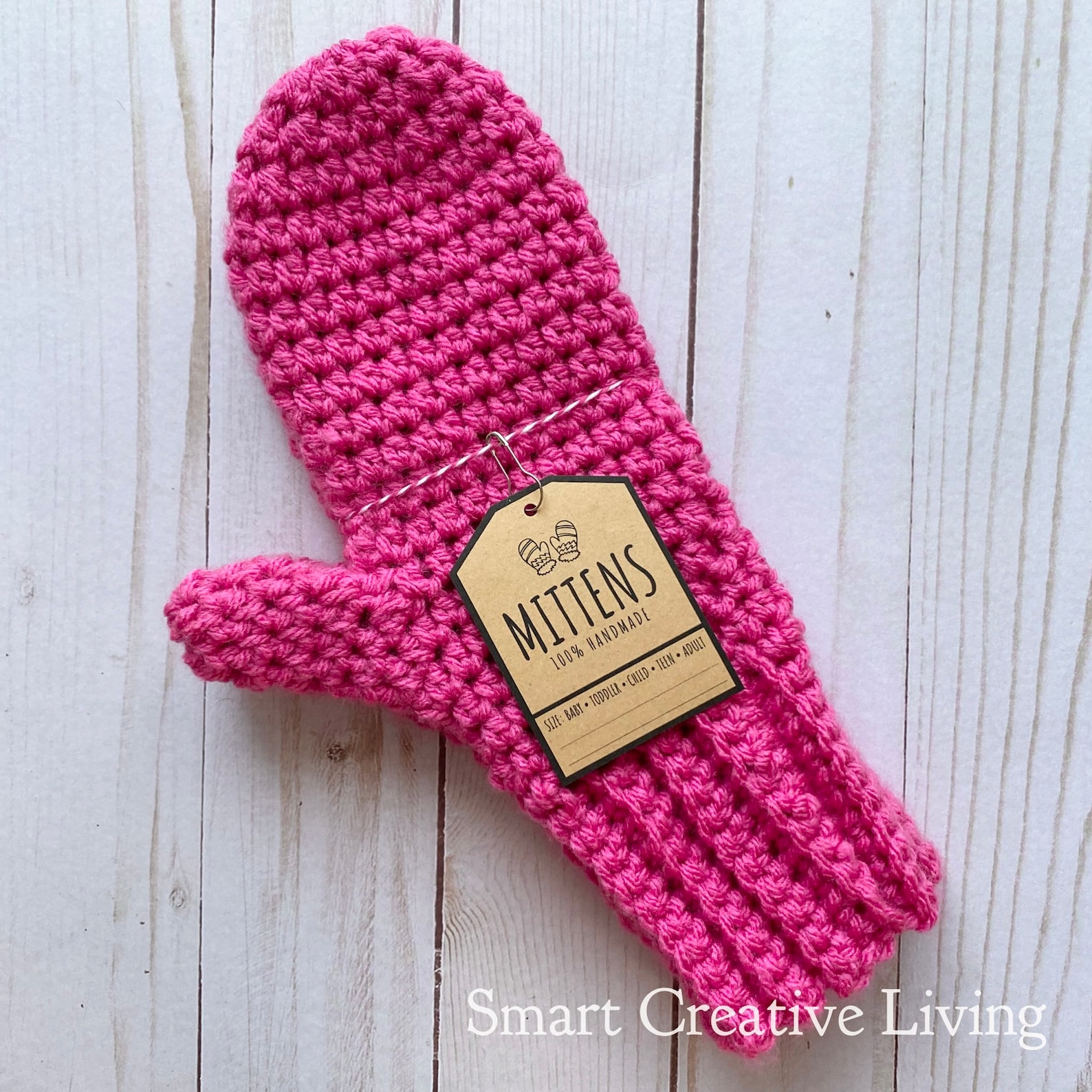 PRINTABLE Mitten Tags - Price Labels for Crocheted or Knit Handmade ...