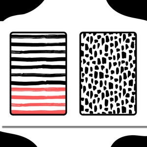 High Contrast Flashcards in Black, Red, and White Flashcards Sensory ...