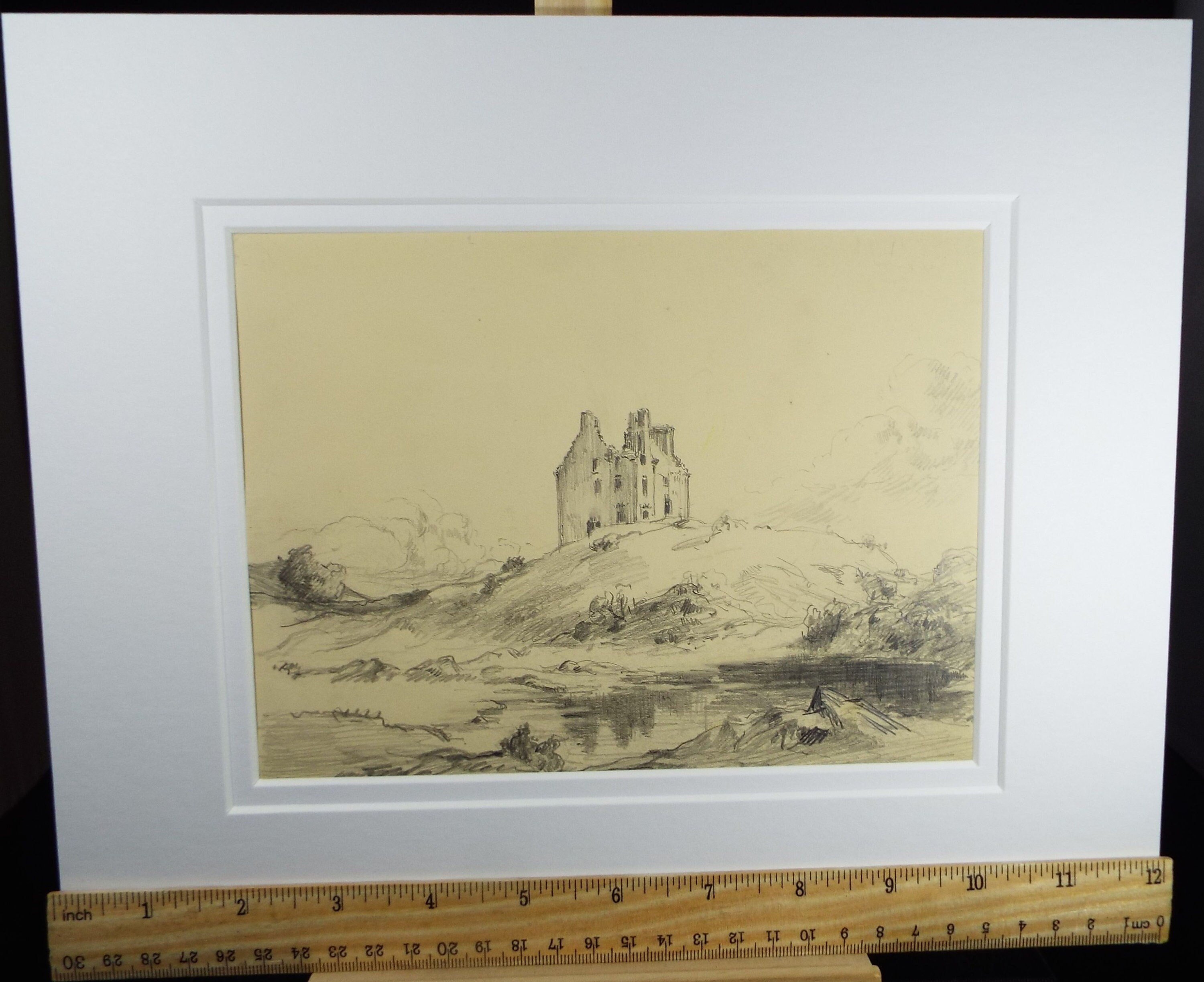Original Pencil Drawing 'fenton Tower' Dated 1928 - Etsy
