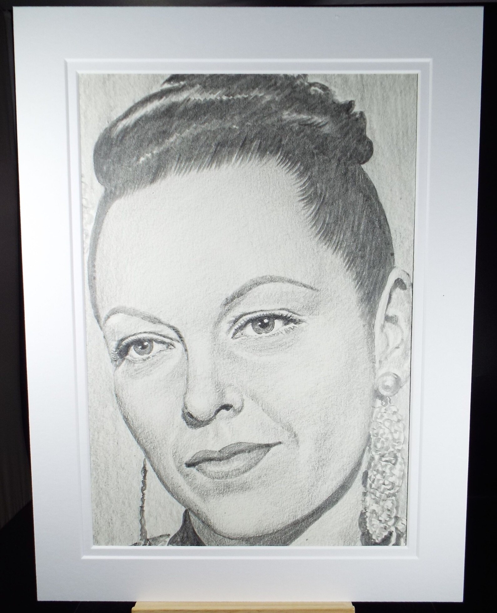 Original Pencil Drawing, 'gale Sandergard', Albert Leonard, Mid 20th ...