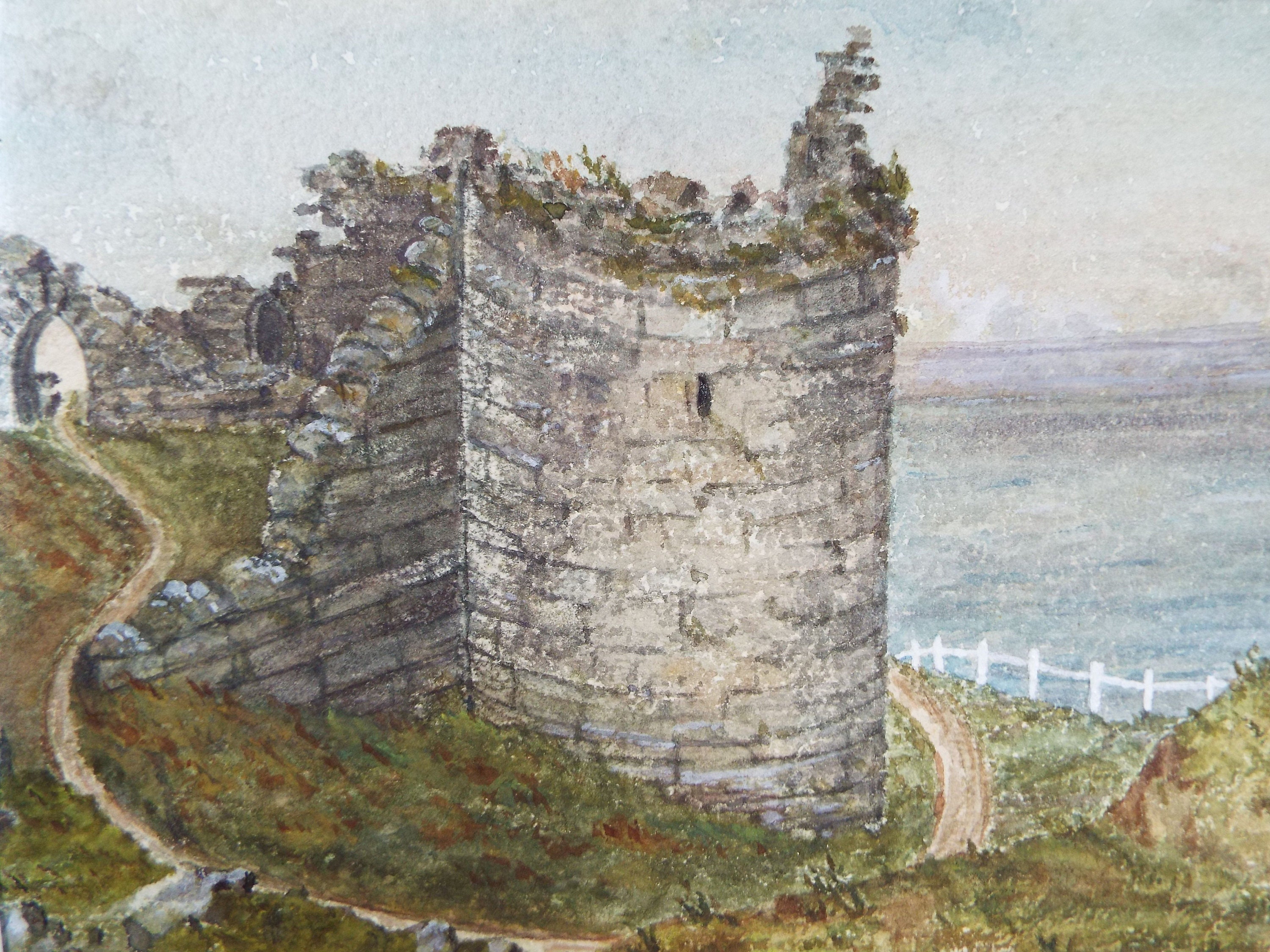 Original Watercolour, 'aberystwyth' Late 19th Century, F K Griffith - Etsy