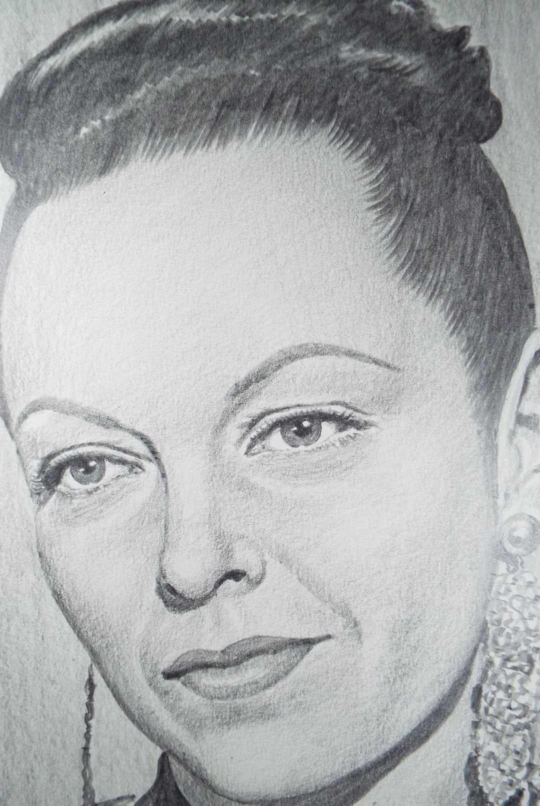 Original Pencil Drawing, 'gale Sandergard', Albert Leonard, Mid 20th ...