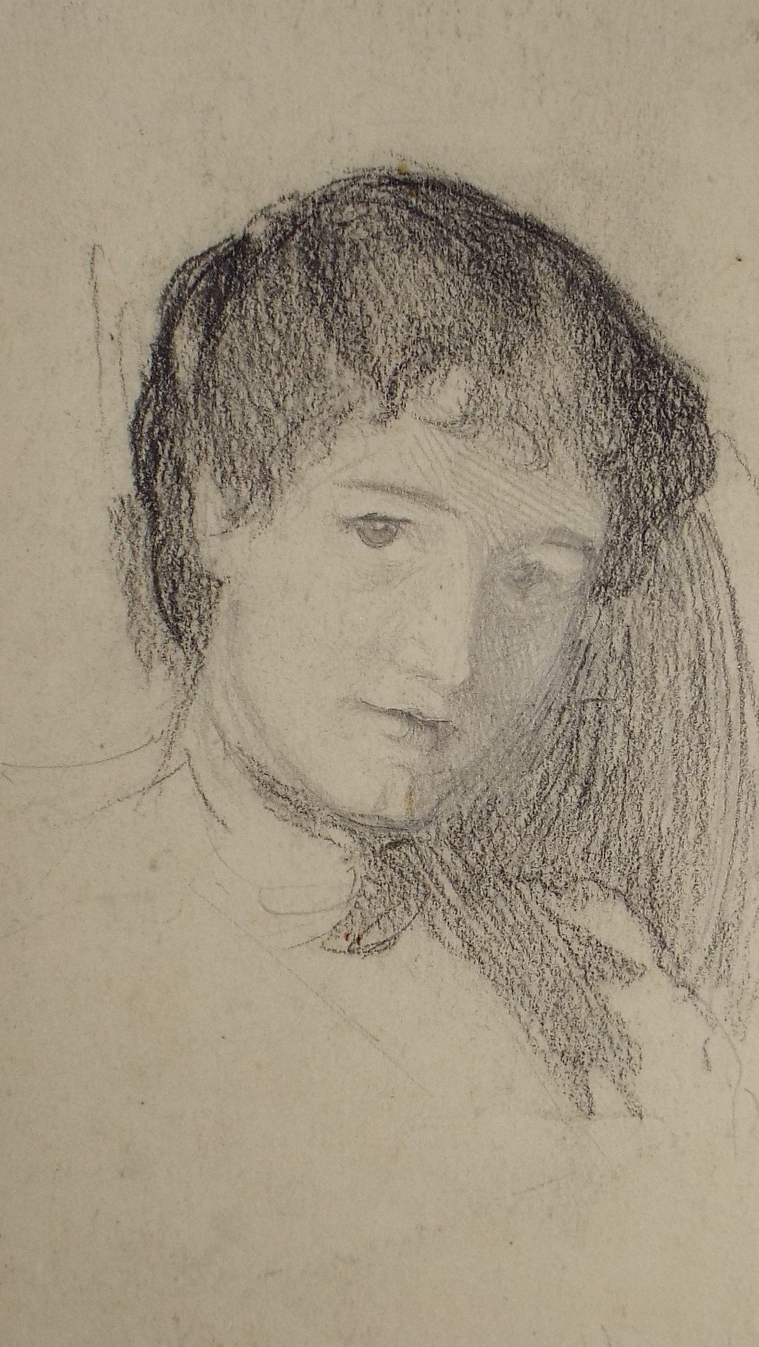 Original Pencil Sketch, 'portrait of an Elegant Woman' ', Susan ...