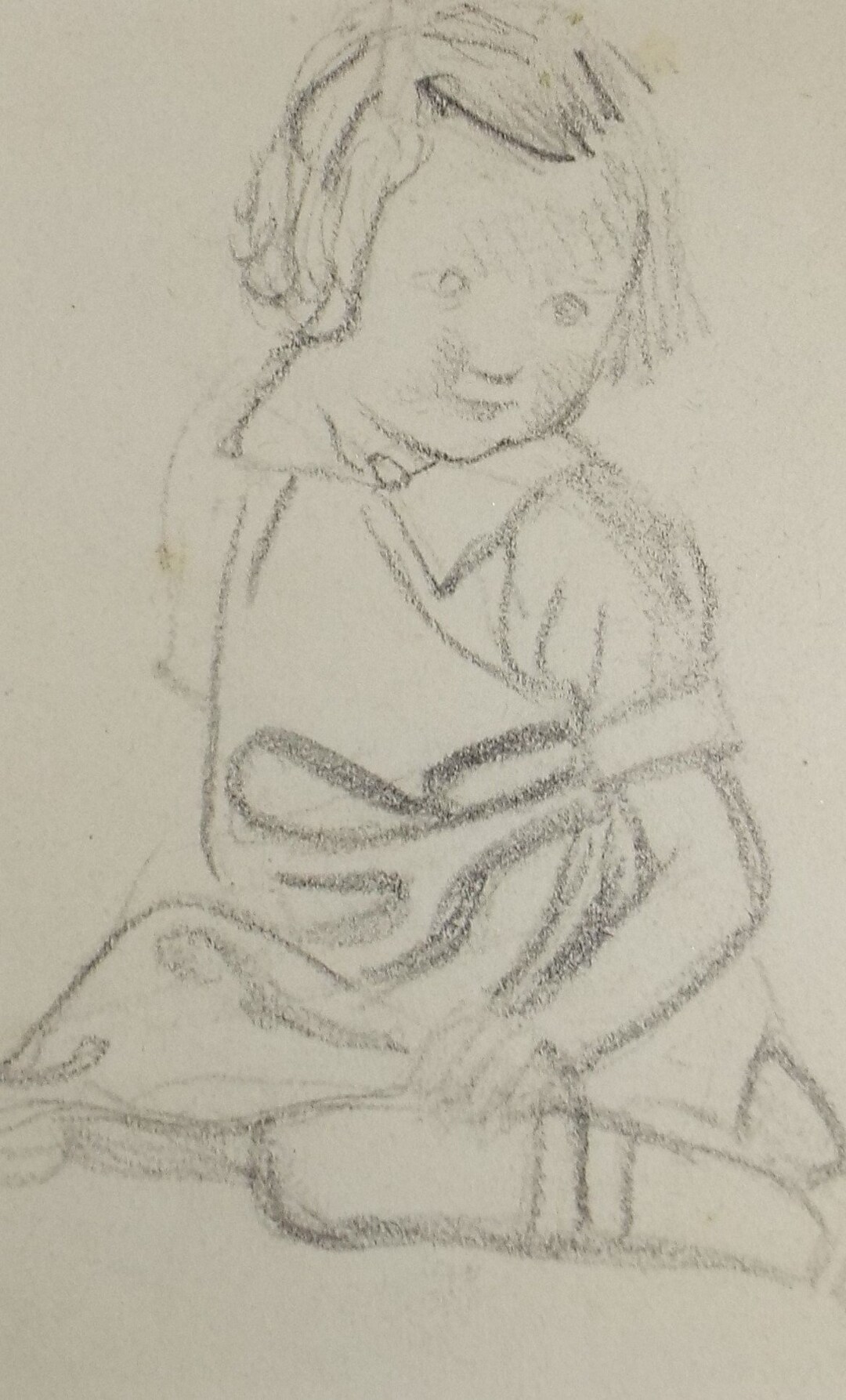 Original Pencil Sketch, 'seated Girl', Susan Beatrice Pearce (1878-1980 ...