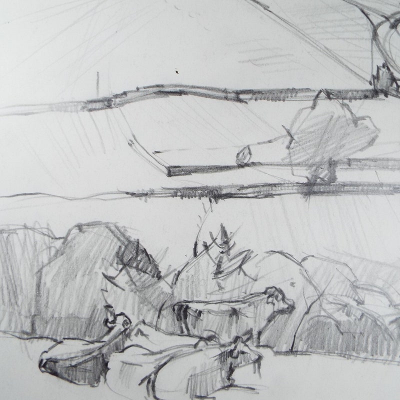 Pencil Drawing - Etsy UK