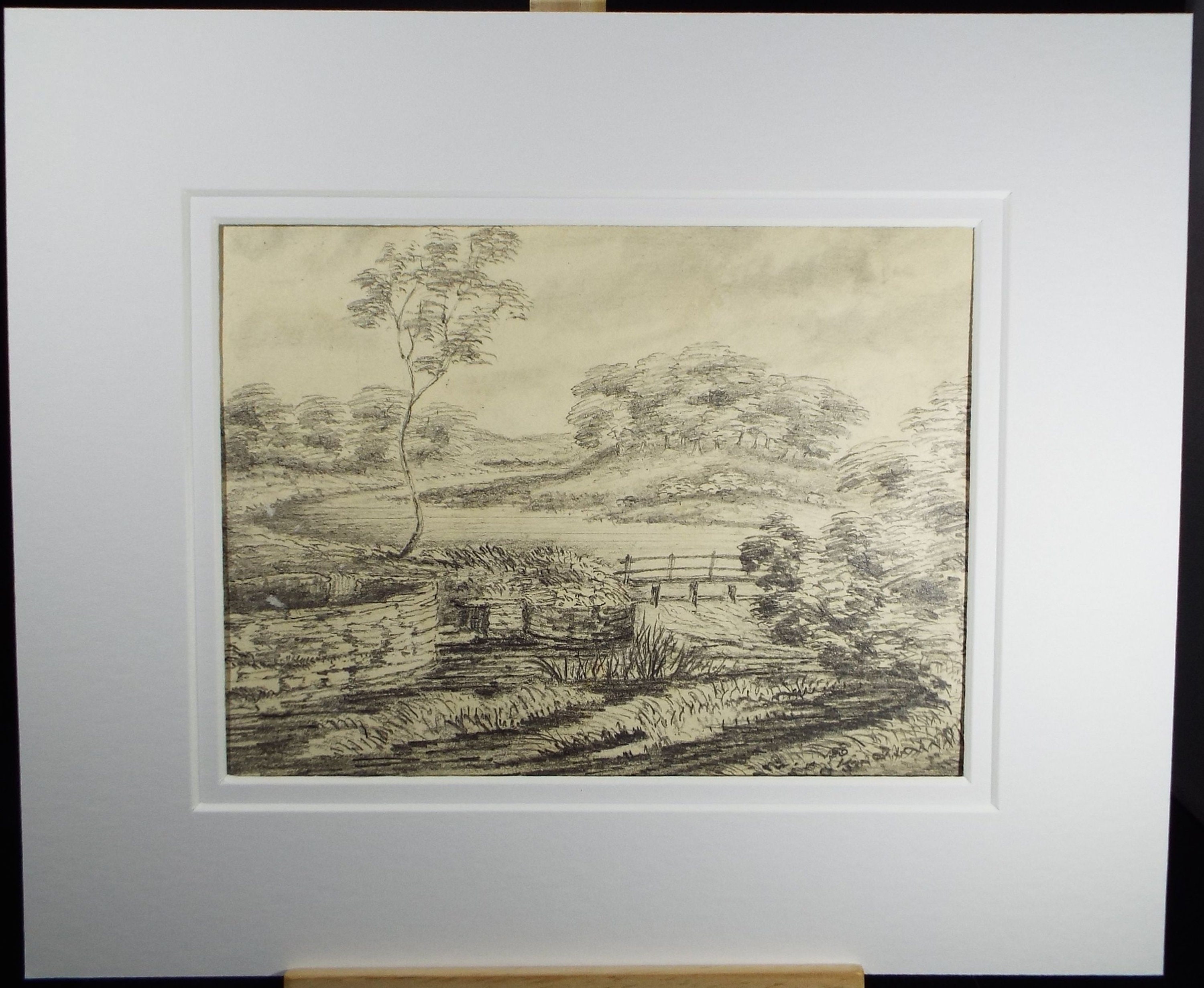 Original Pencil Drawing, 'upper Swell', Late 19th Century, Artist ...