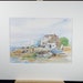 Original Pencil Drawing 'minehead', Circa 1990's, Artist Unknown - Etsy