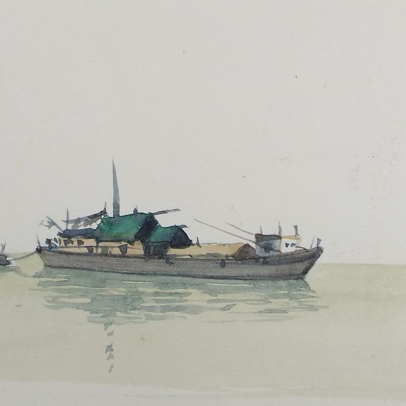 Sampan Boat - Etsy