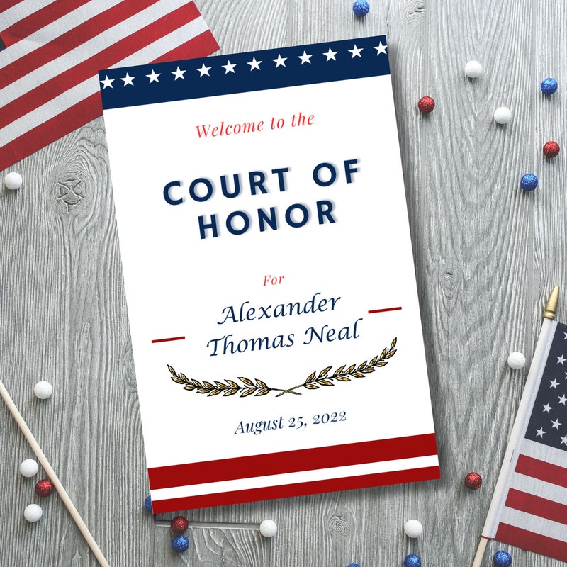Eagle Court of Honor - Etsy