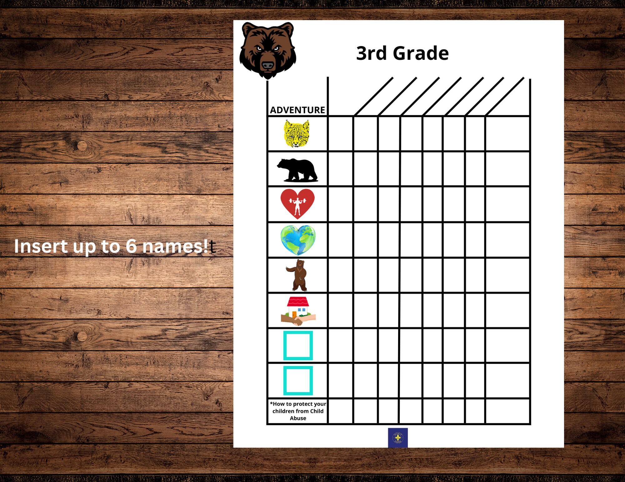 NEW UPDATED FOR 2024!!! Rank Advancement Charts - Etsy