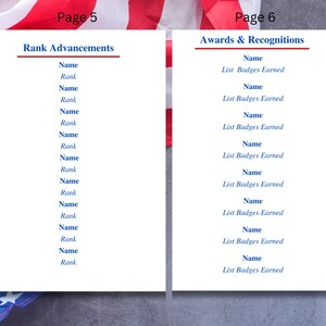 Customizable and Printable Court of Honor Program for Group - Etsy