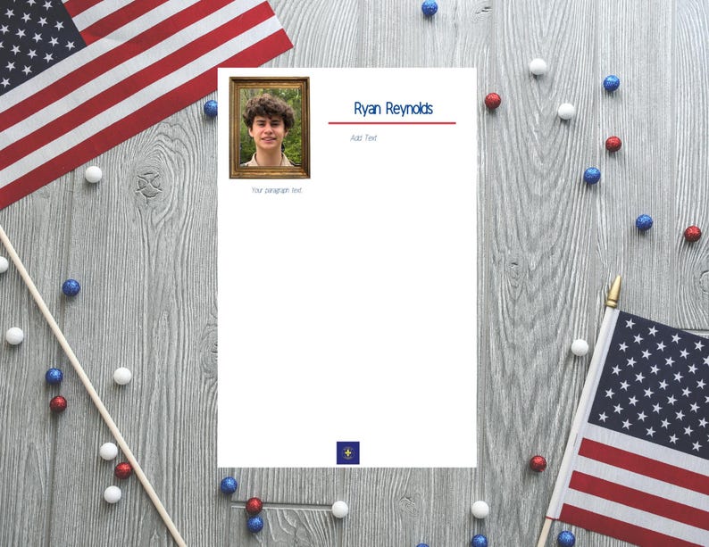 Customizable Printable Court of Honor Program for Individual - Etsy