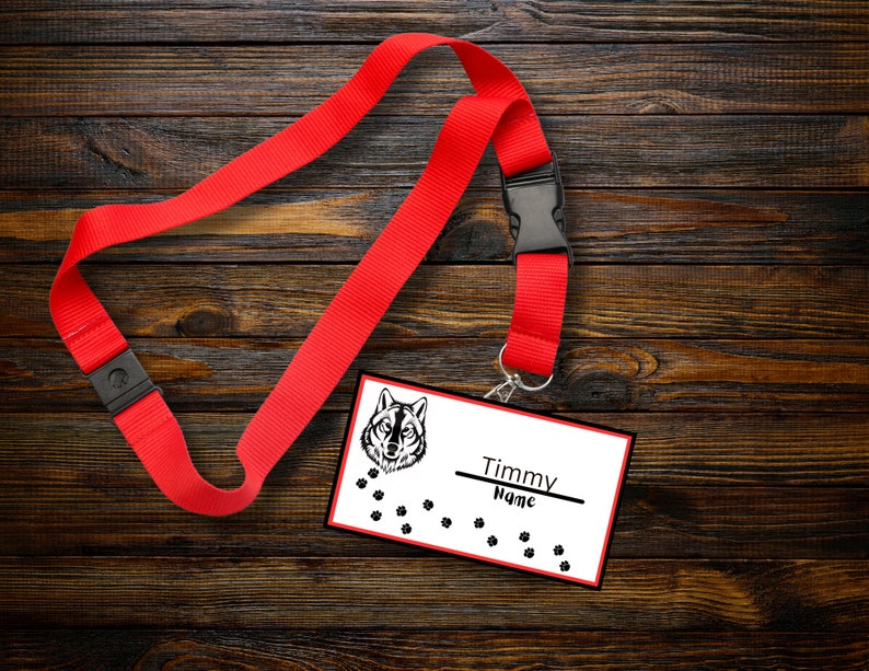 NEW 2024 UPDATED!!! Printable Digital Download Rank Name Tags/identity ...