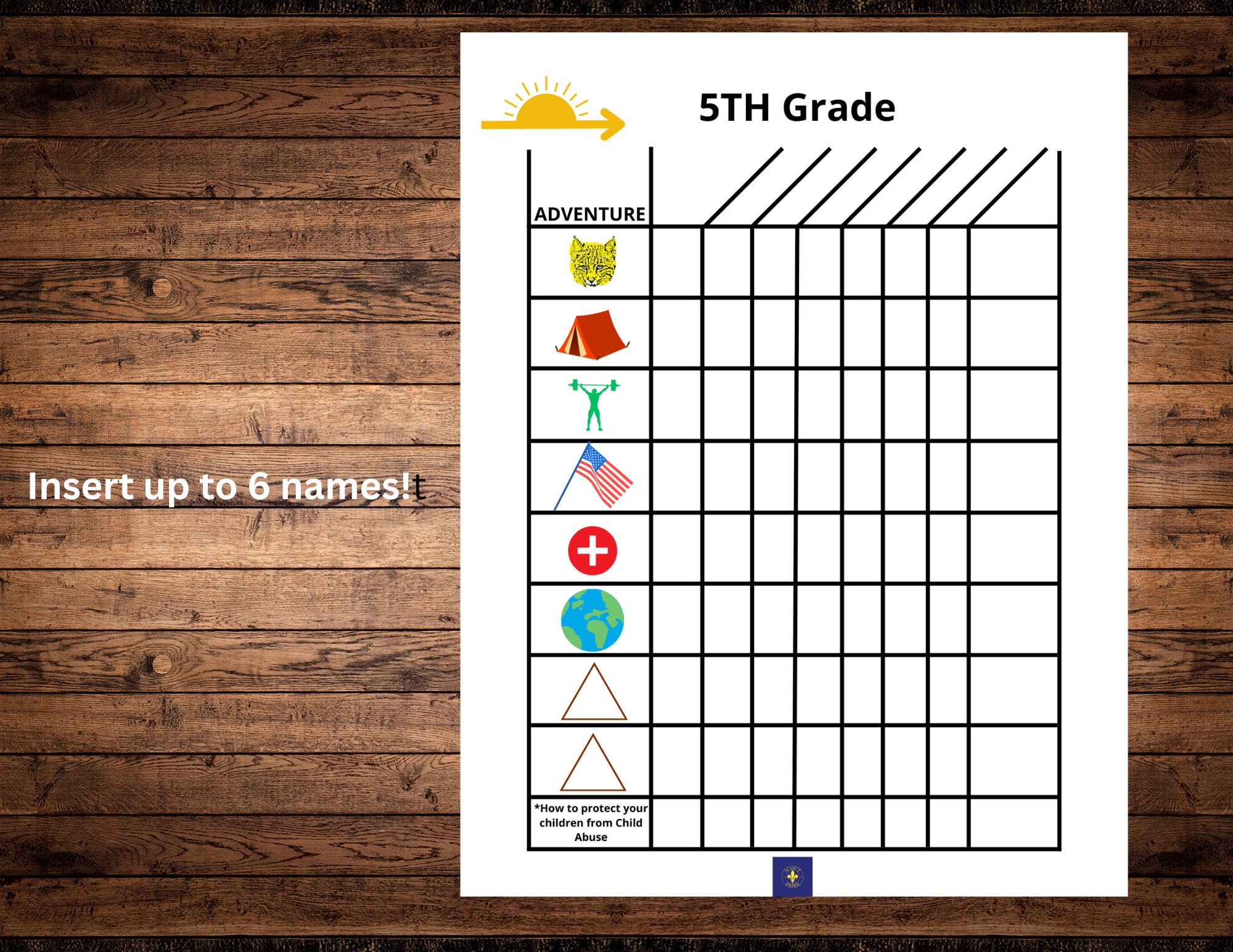 NEW UPDATED FOR 2024!!! Rank Advancement Charts - Etsy