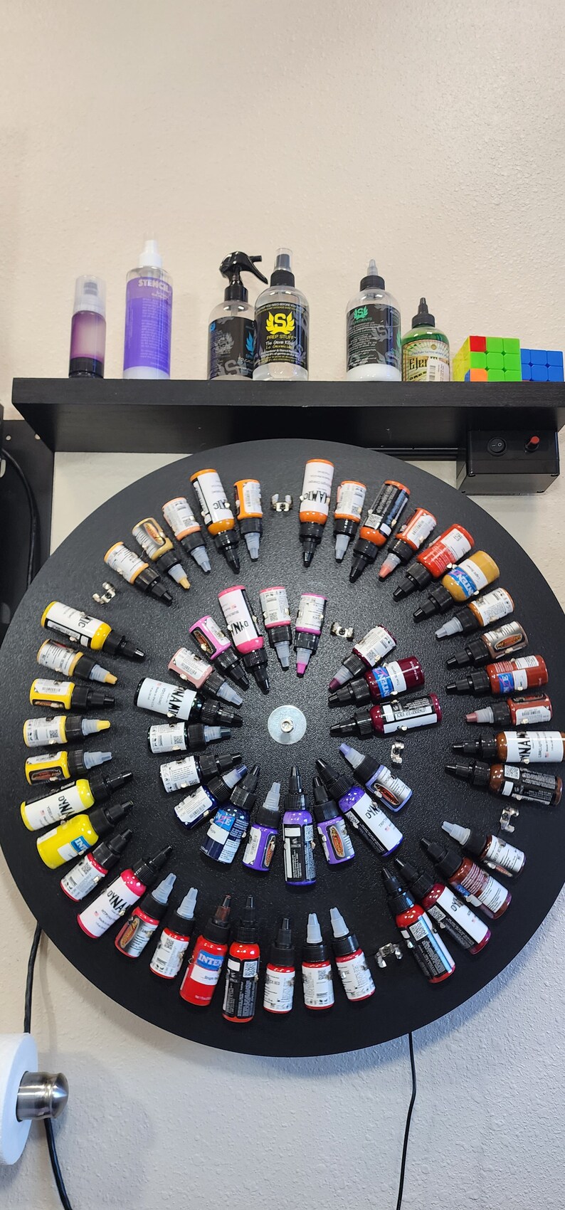 Tattoo Ink Wheel el Zorro Ink Wheel Ink Organizer - Etsy