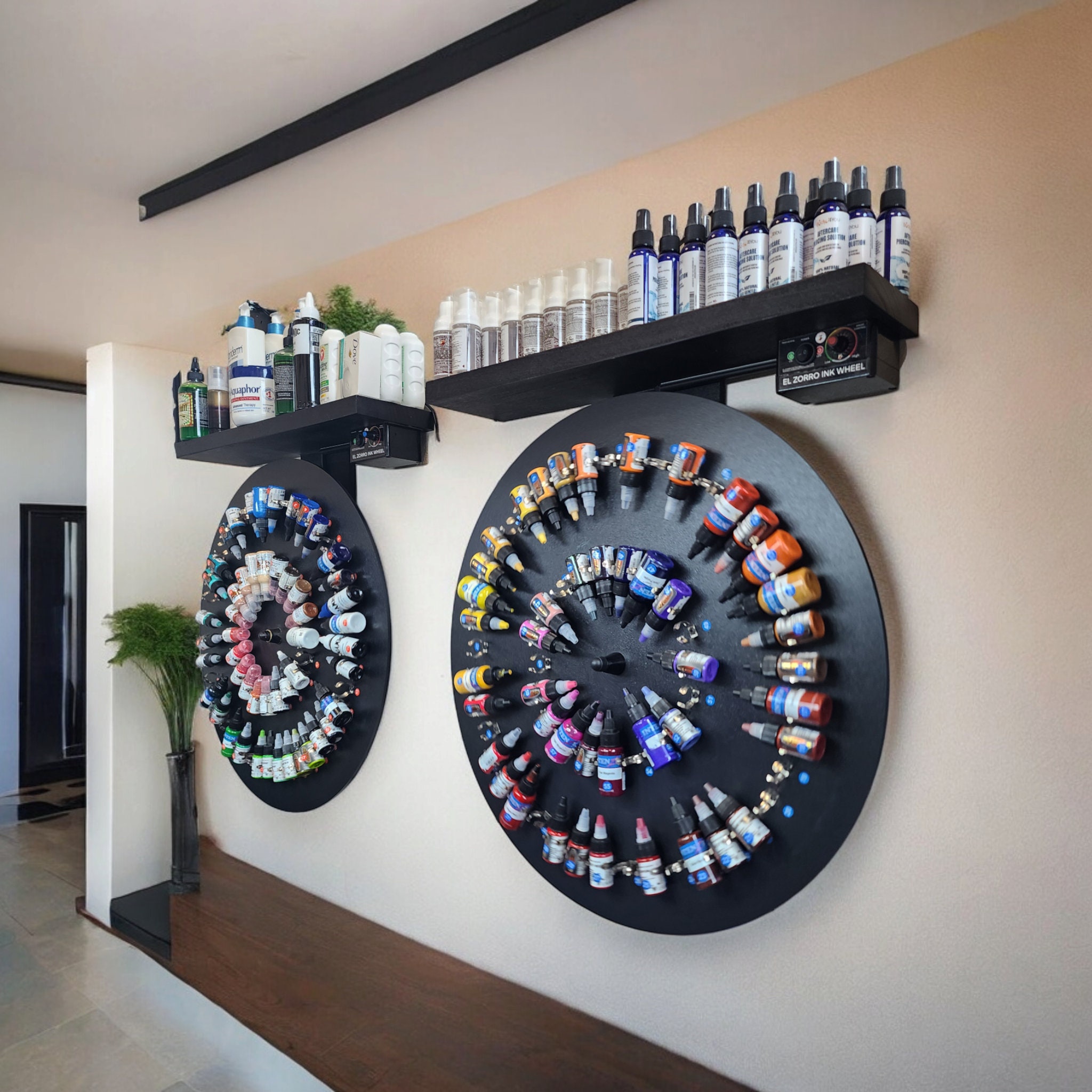 Tattoo Ink Wheel 360 Pro: Electric Rotating Ink Organizer - Etsy