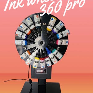 Tattoo Ink Wheel 360 Pro "el Zorro Ink Wheel", Ink Organizer ,ink Mixer ...