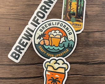 Craft Beer Stickers - Etsy