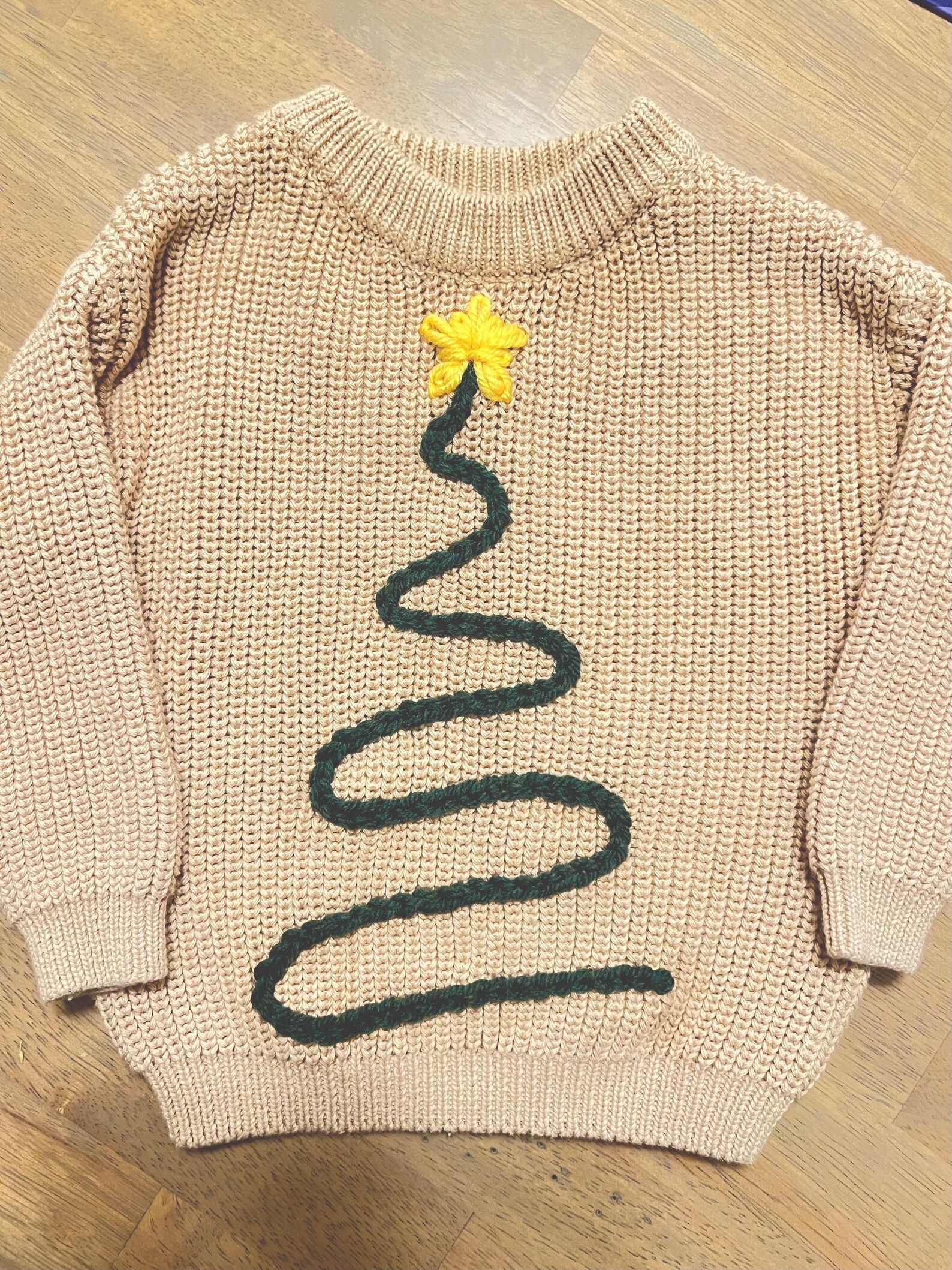 Christmas Tree Sweater - Etsy