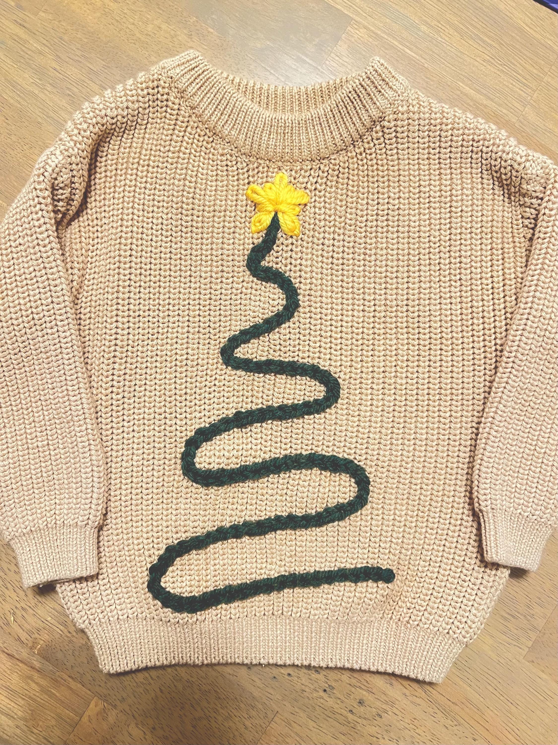 Christmas Tree Sweater - Etsy