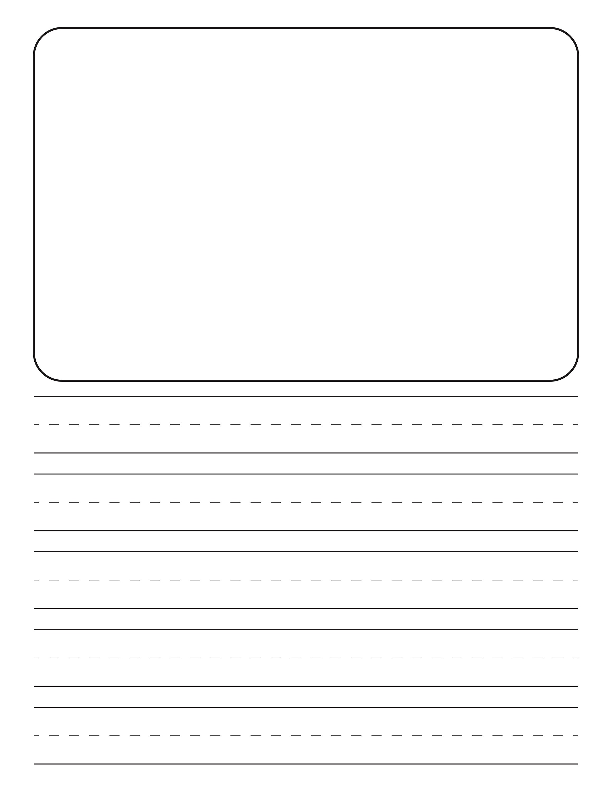 A Primary Journal Page | Journal Writing | Draw and Write Journal ...