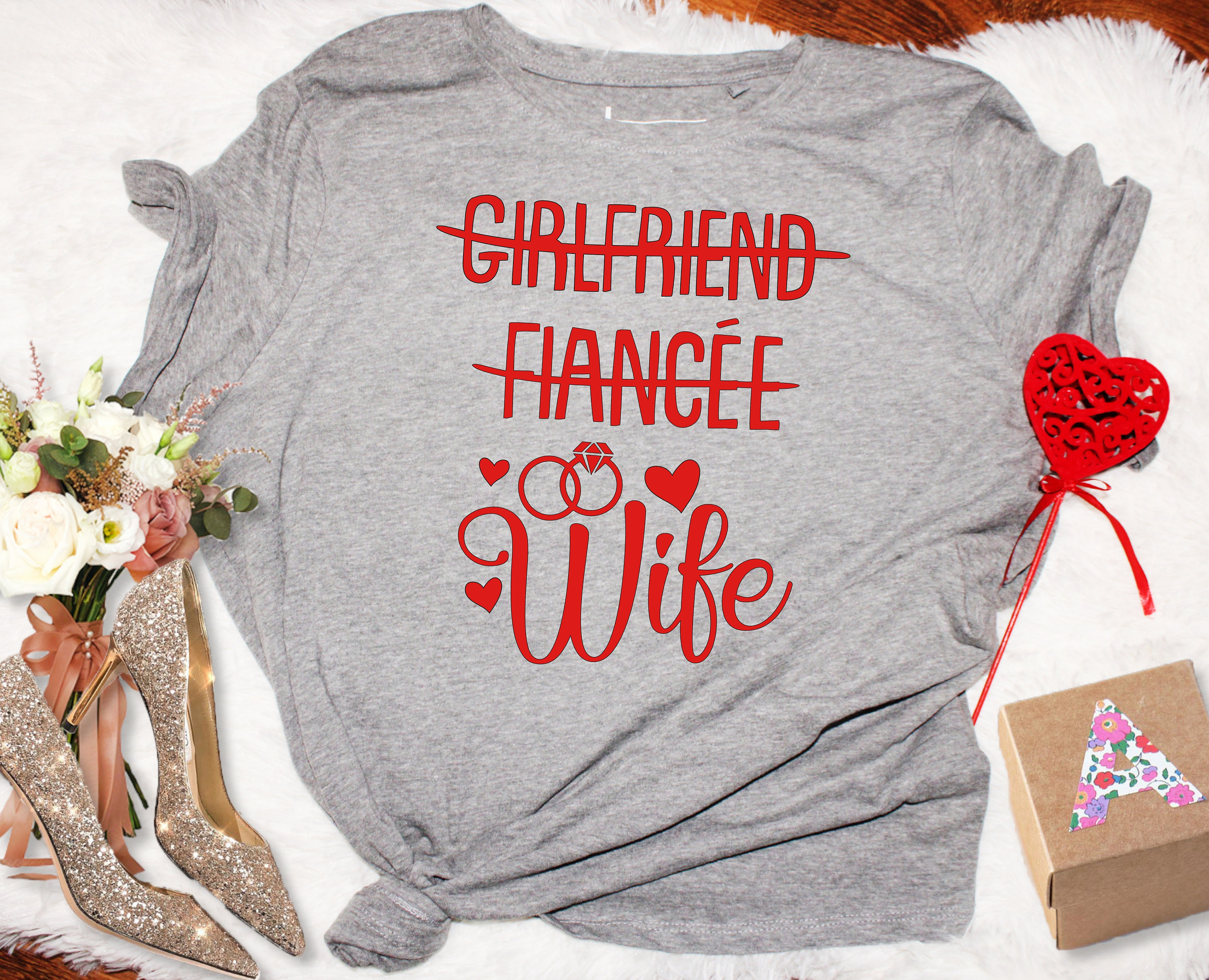 Girlfriend Fiancee Wife SVG Girlfriend SVG Wedding Wife Bride Fiancee ...