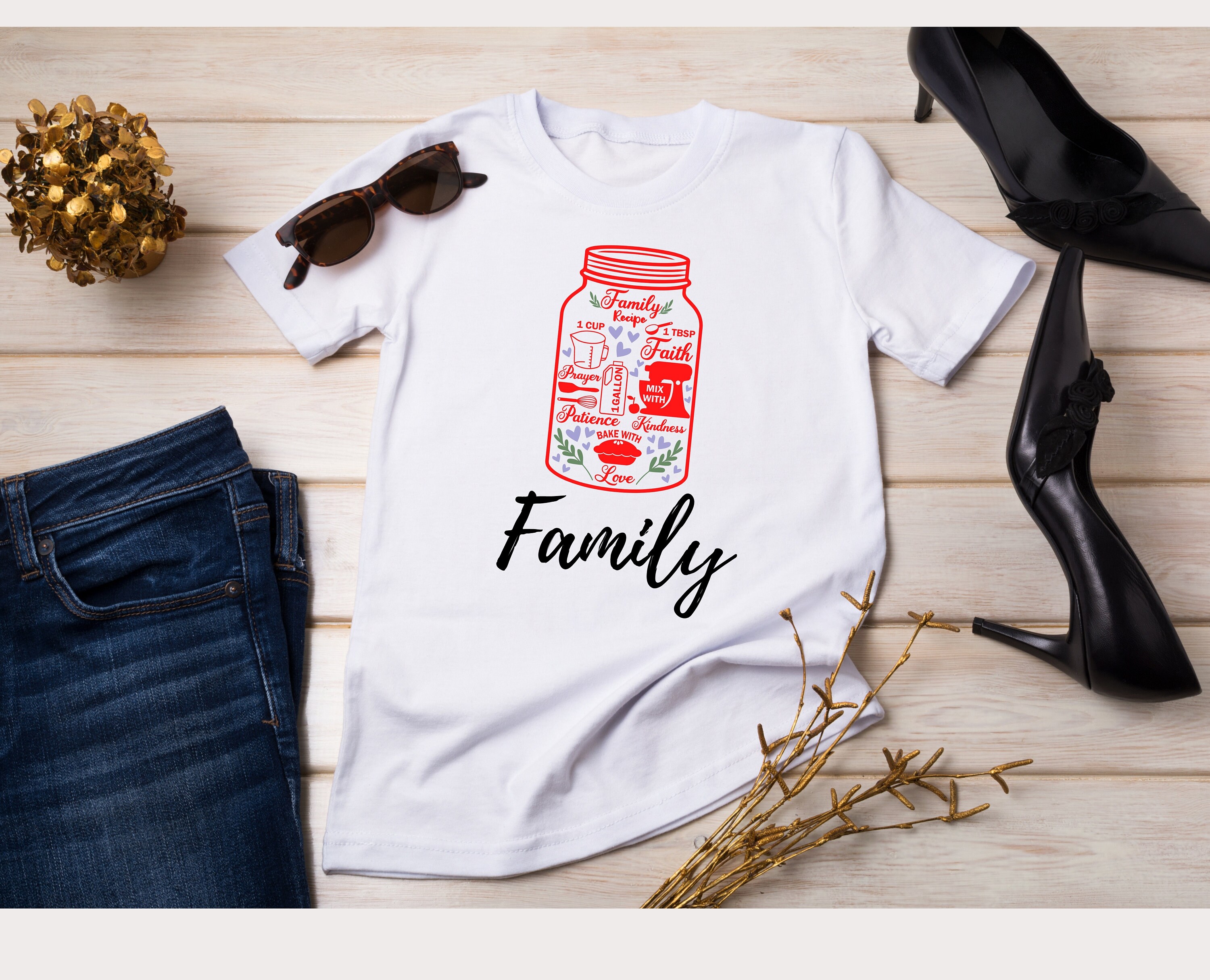 Family Recipe SVG Family Family Reunion Cutting Board - Etsy