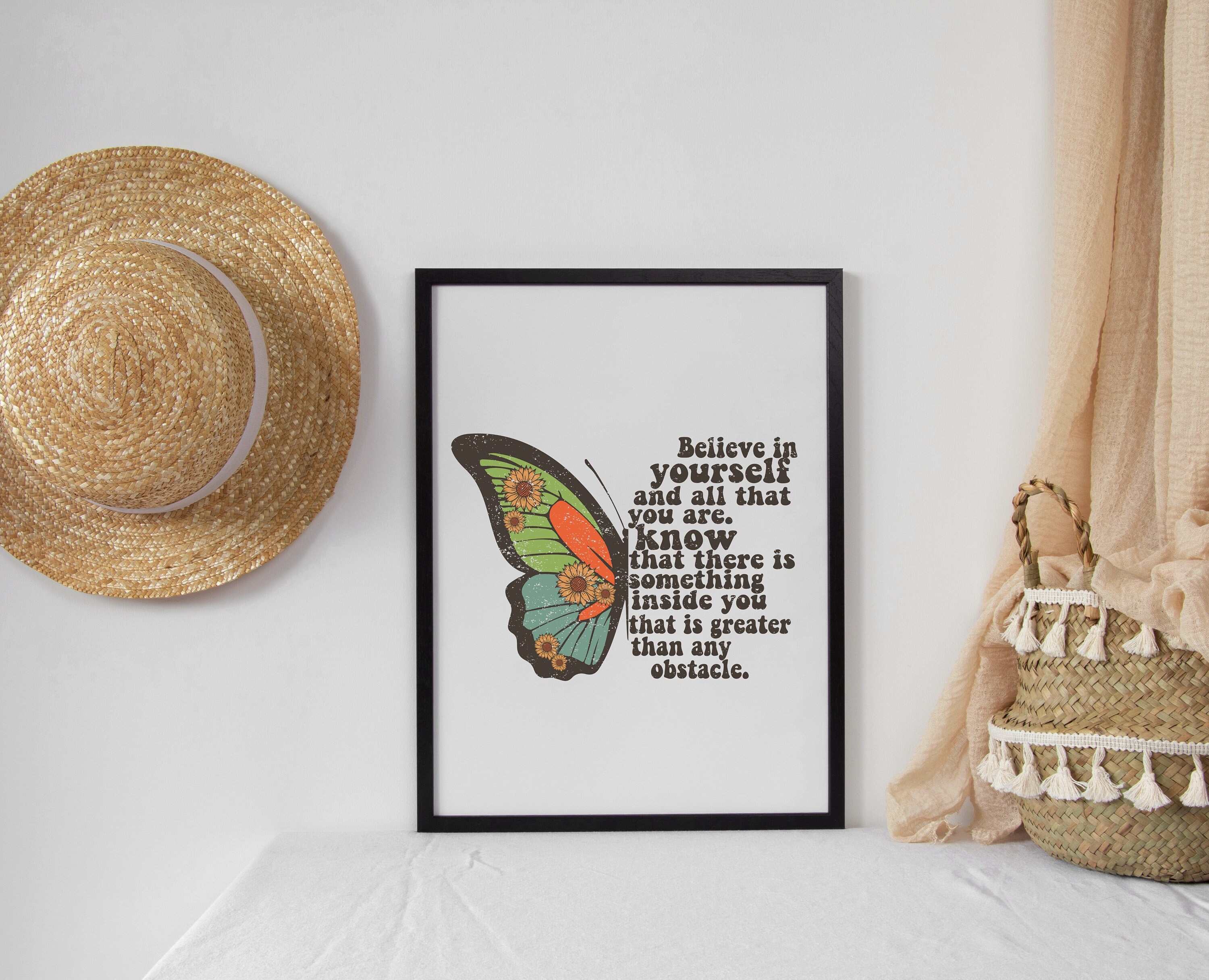 Believe in Yourself Butterfly PNG Butterfly PNG - Etsy