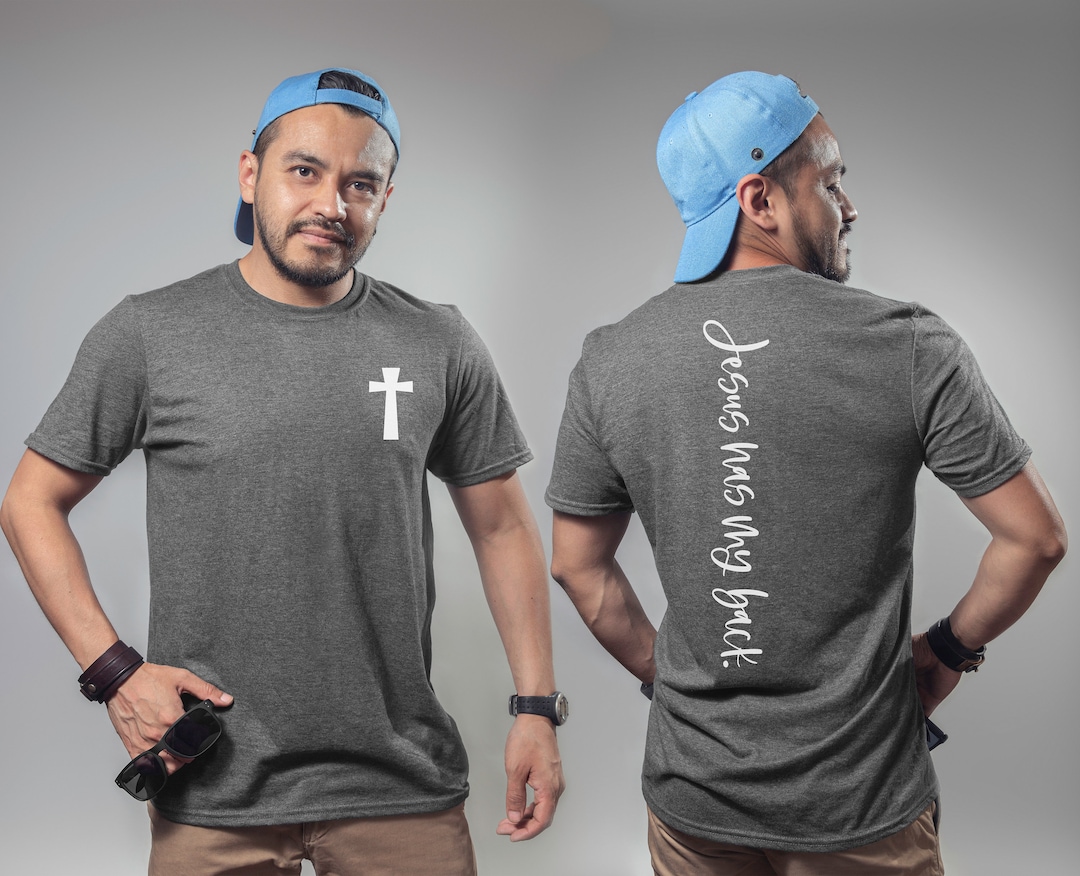 Jesus Has My Back Shirt | Back of Shirt | Christian Saying | Religious ...