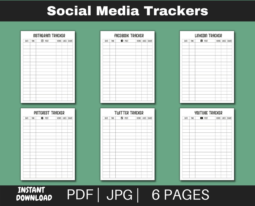 Social Media Trackers | Facebook Tracker | Instagram Tracker | Linkedin ...