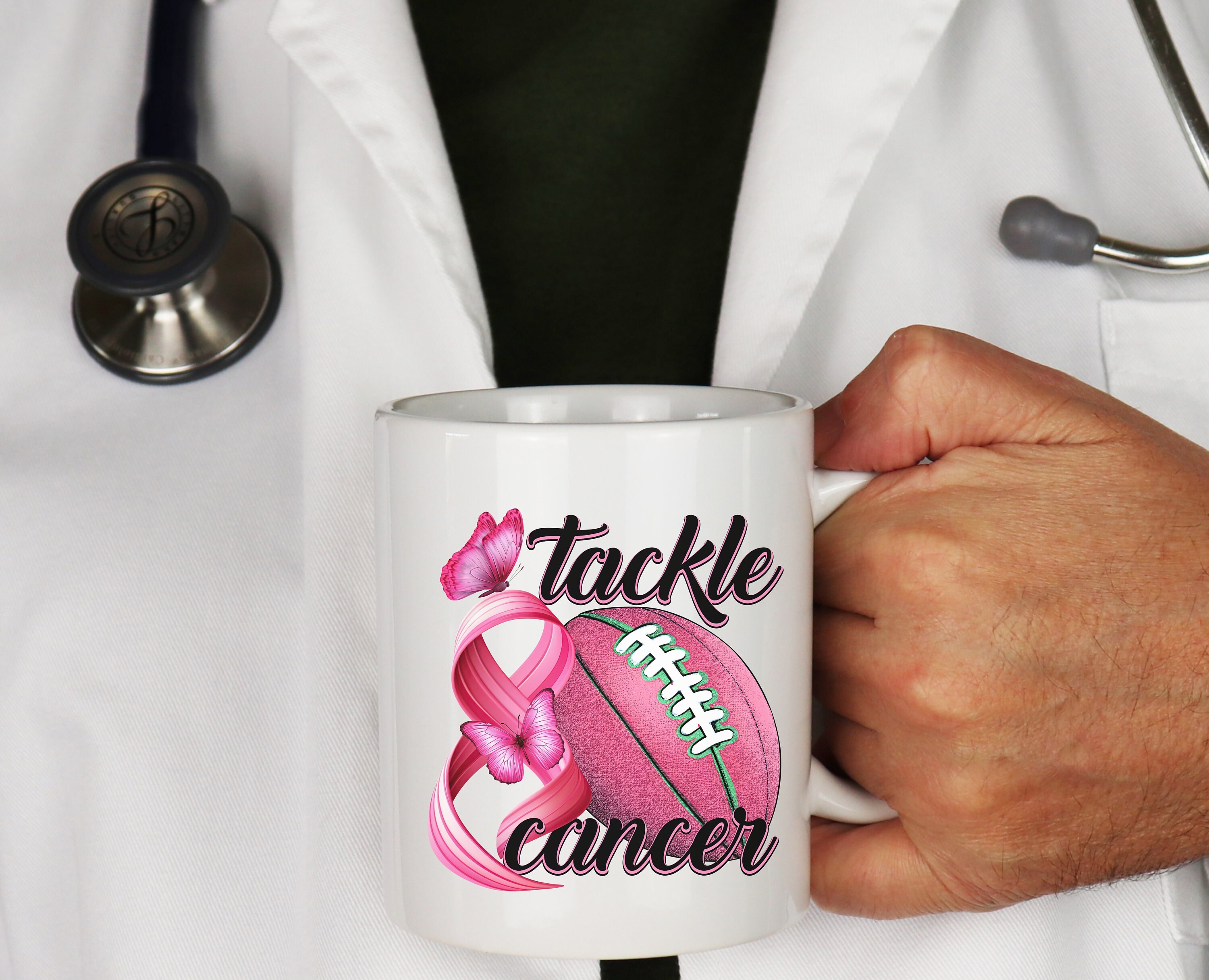 Tackle Cancer PNG | Breast Cancer Awareness | Fight Cancer | October ...