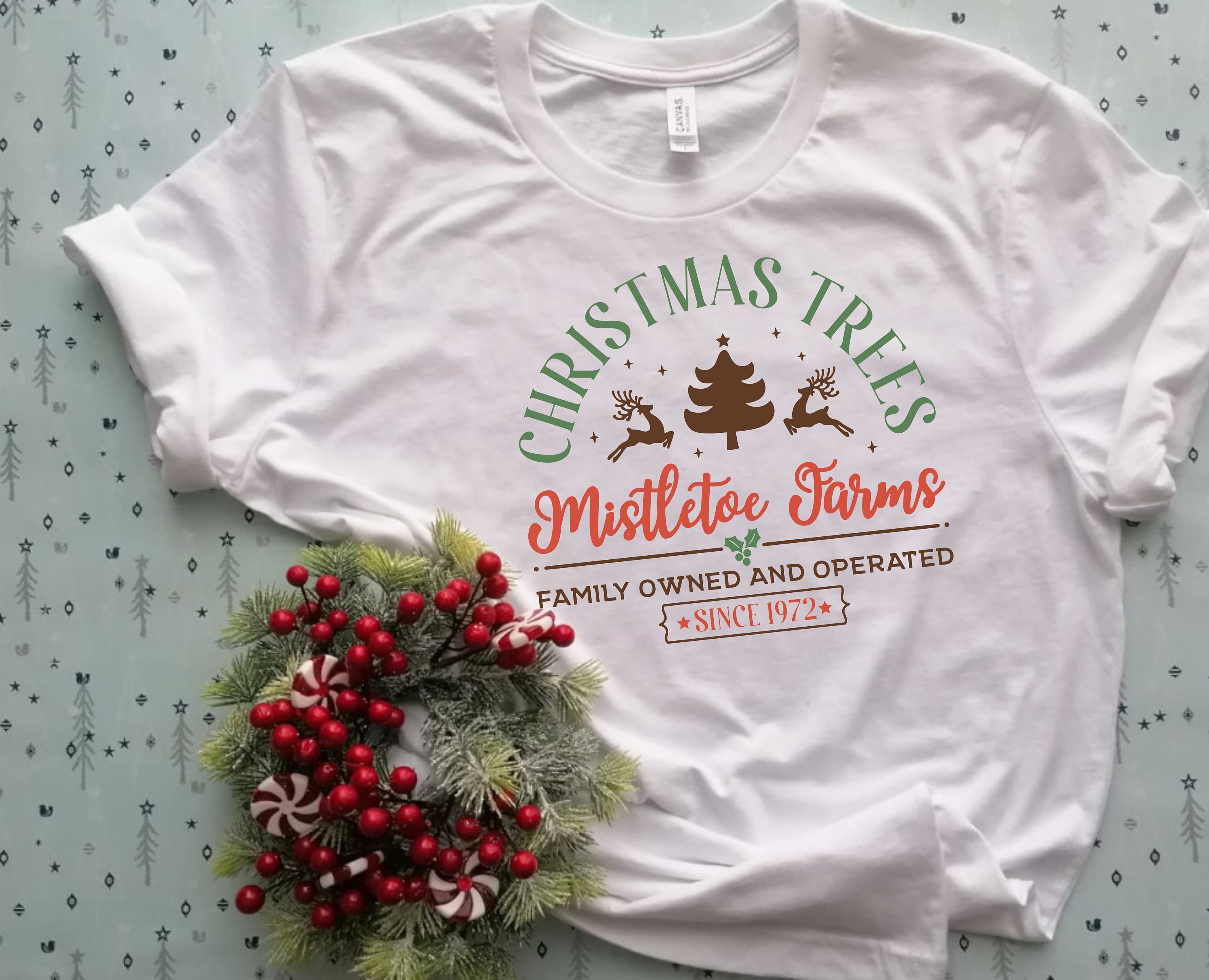 Christmas Trees Sign SVG | Tree Farm Sign | Mistletoe Farms Sign SVG ...