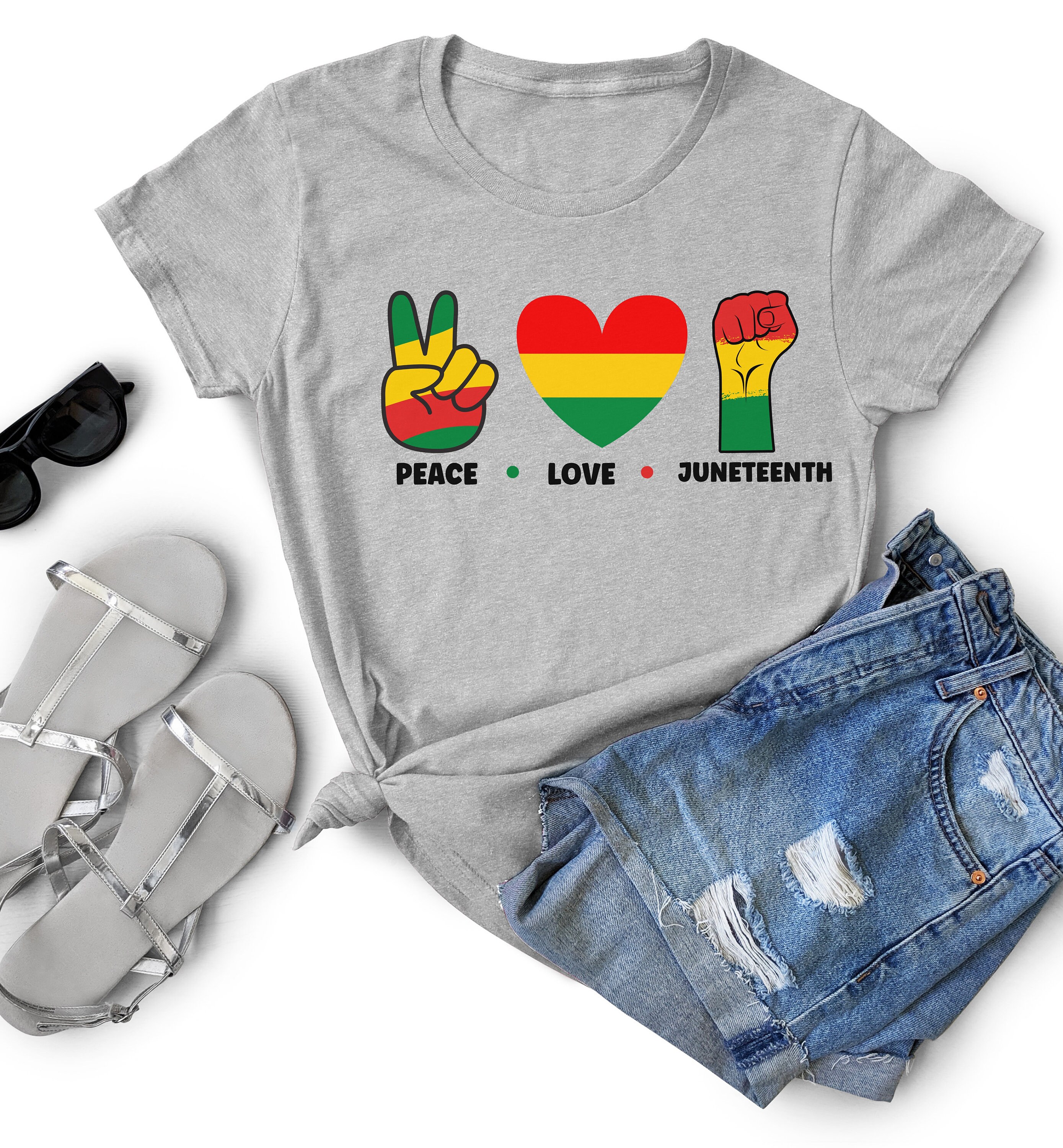 Peace Love Juneteenth PNG Juneteenth Celebration Freedom Free-ish 1865 ...