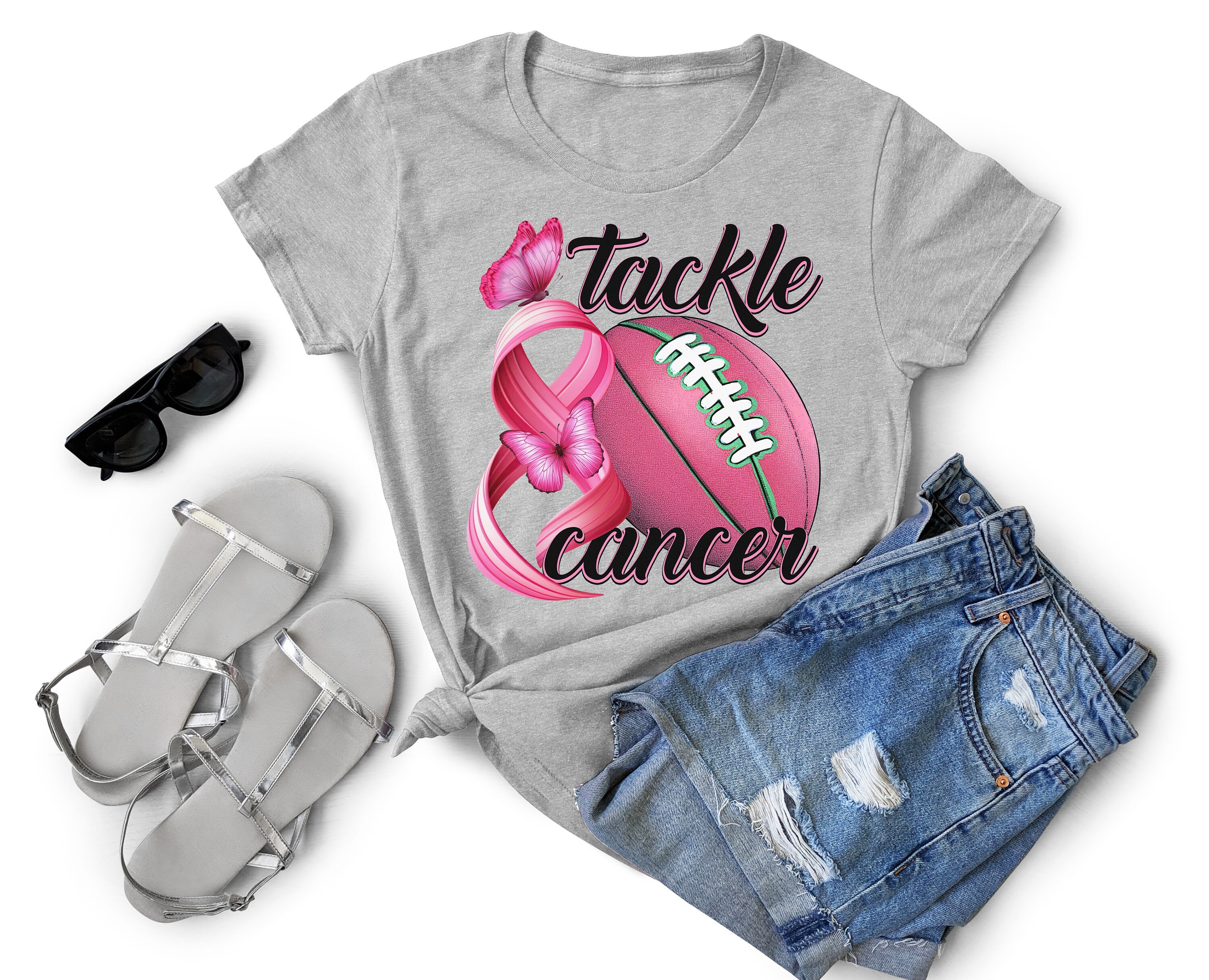 Tackle Cancer PNG | Breast Cancer Awareness | Fight Cancer | October ...