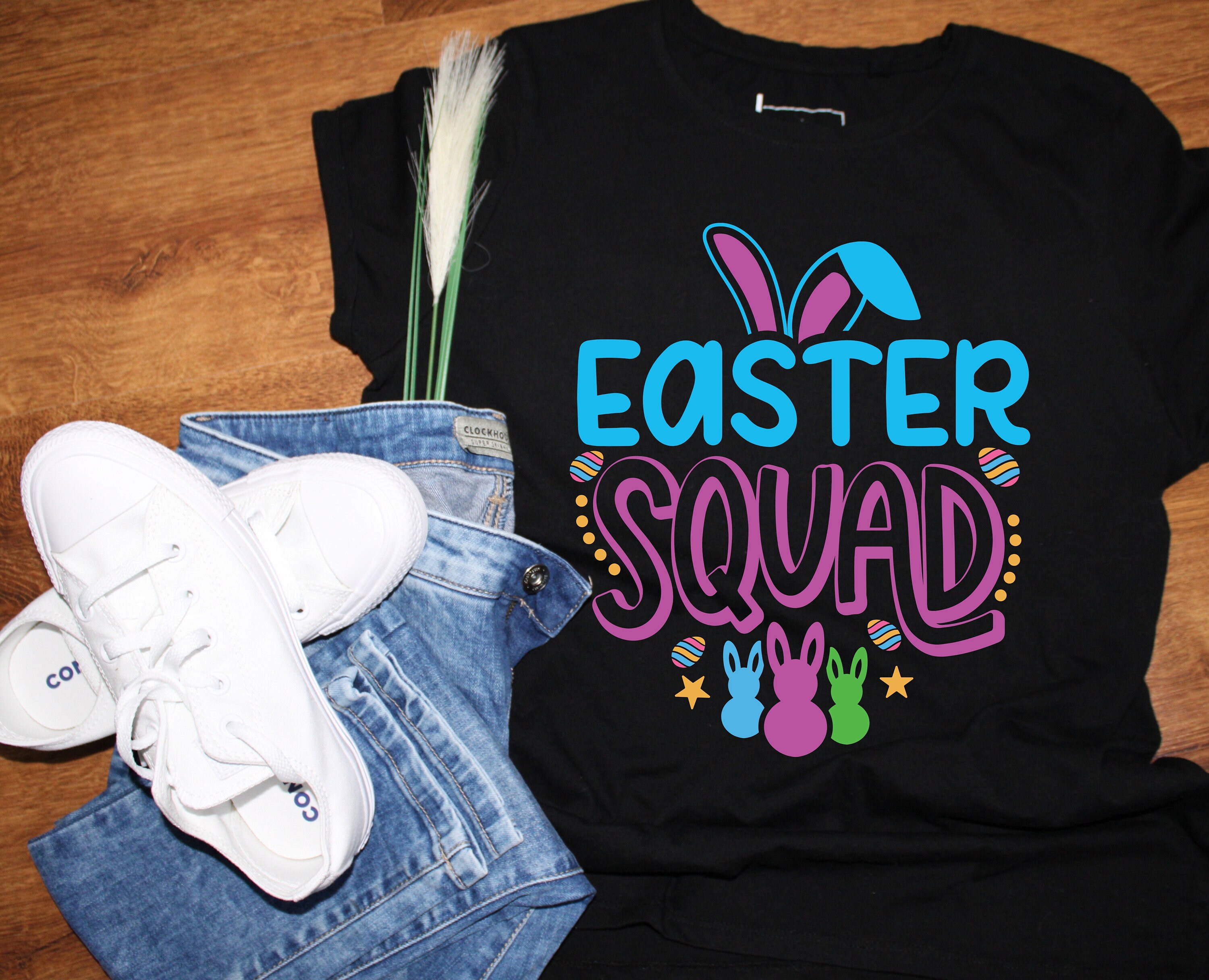EASTER SQUAD SVG Easter Happy Easter Easter Peeps Spring Digital ...