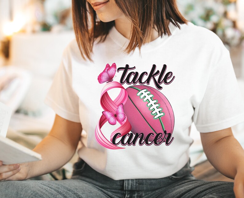 Tackle Cancer PNG | Breast Cancer Awareness | Fight Cancer | October ...