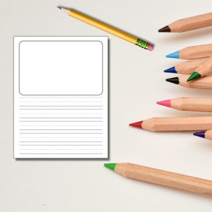 A Primary Journal Page | Journal Writing | Draw and Write Journal ...