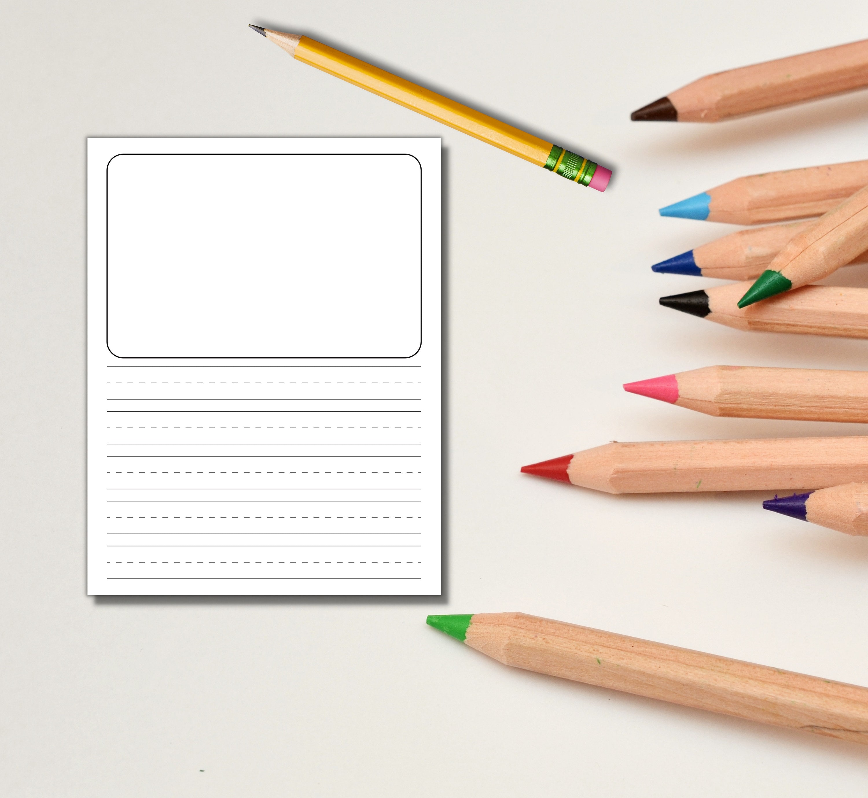 A Primary Journal Page | Journal Writing | Draw and Write Journal ...