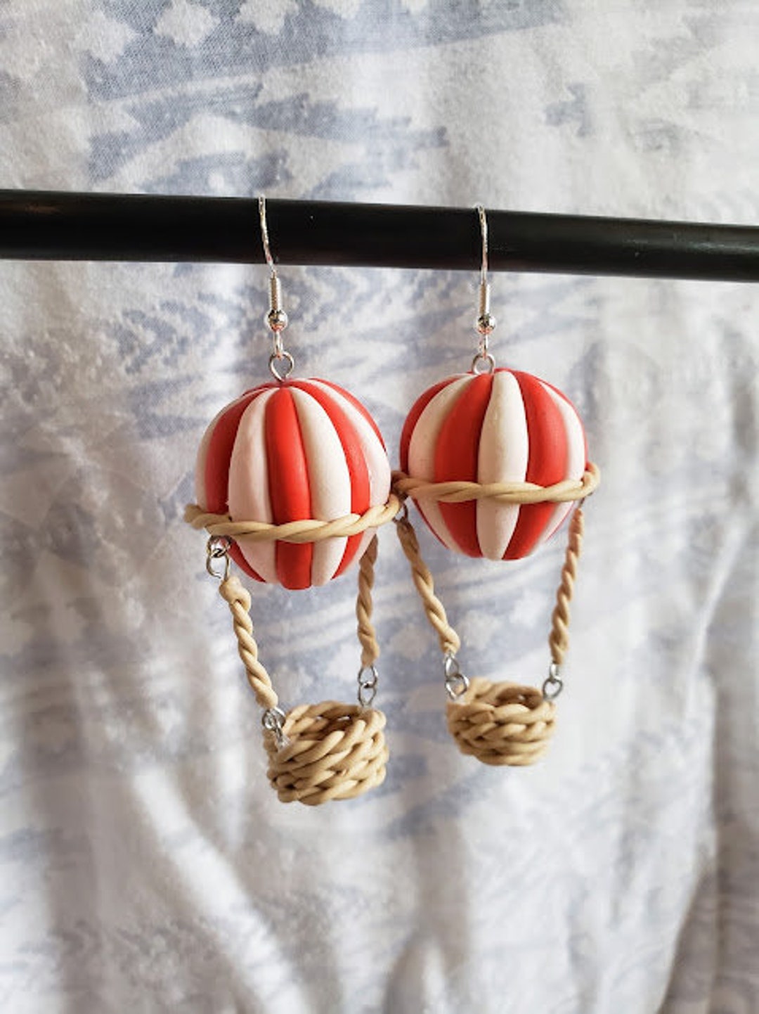 Hot Air Balloon Earrings - Etsy