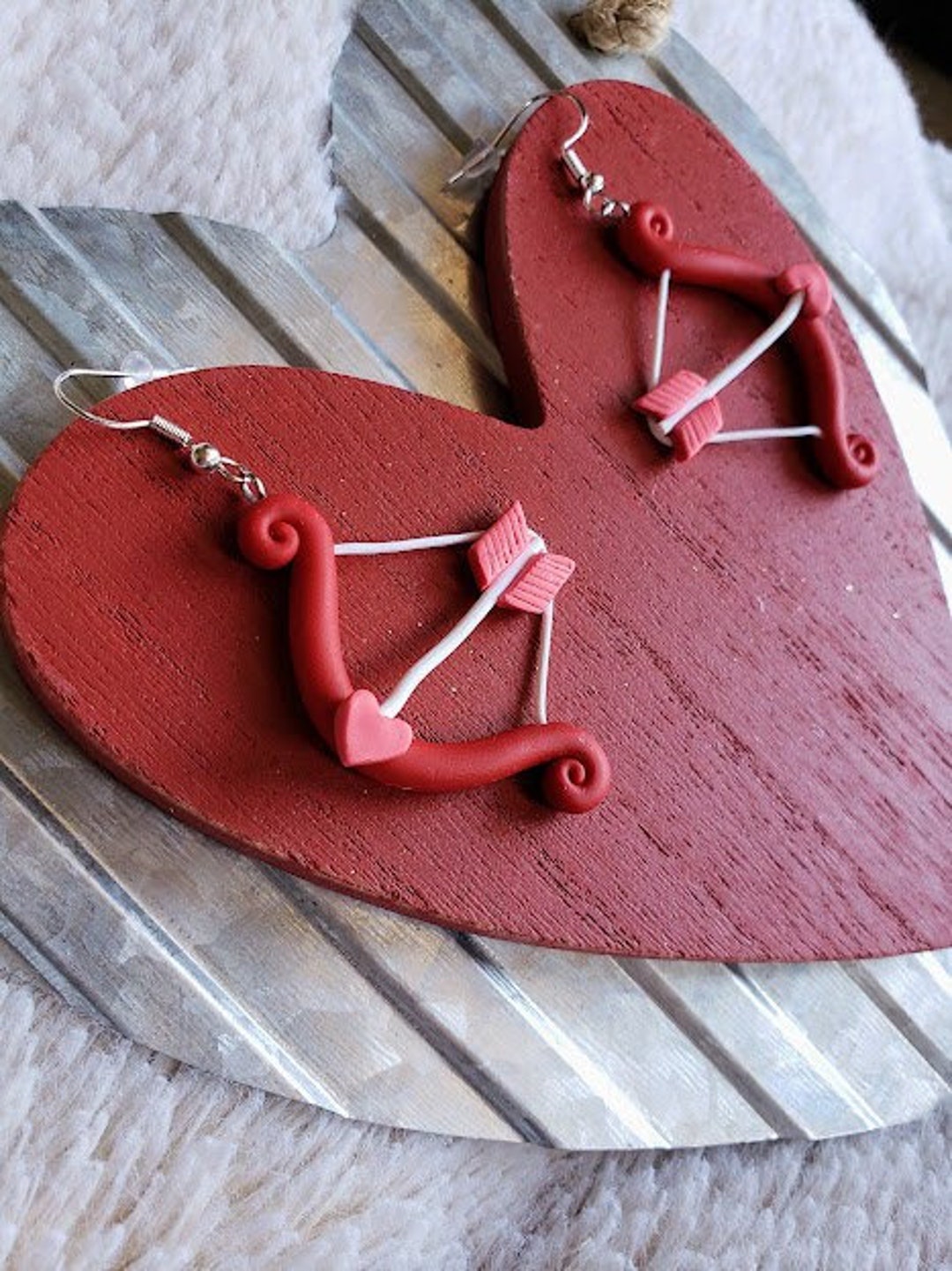 Cupid's Bow Earrings - Etsy