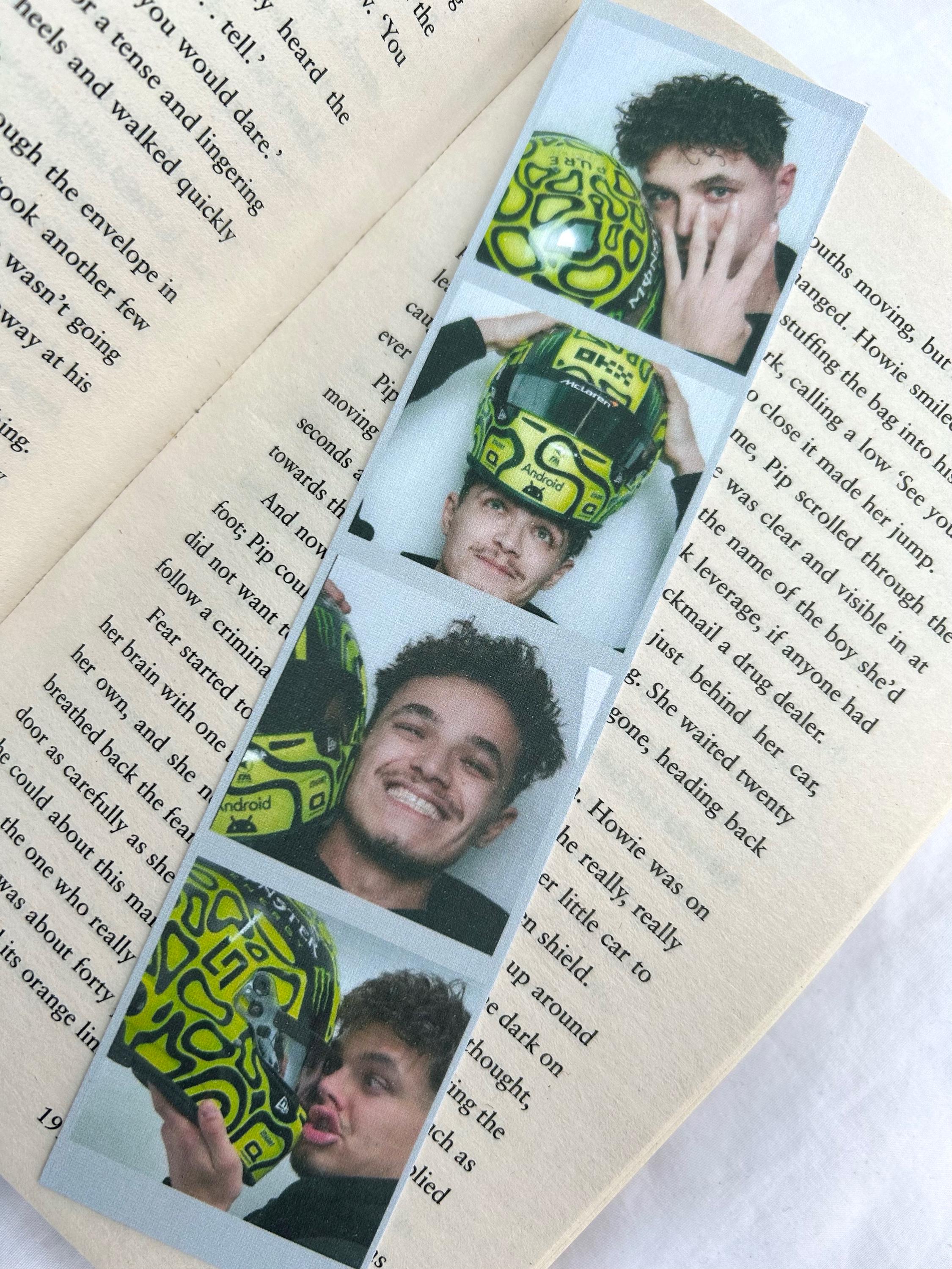 Lando Norris Polaroid Bookmark Wall Art - Etsy UK