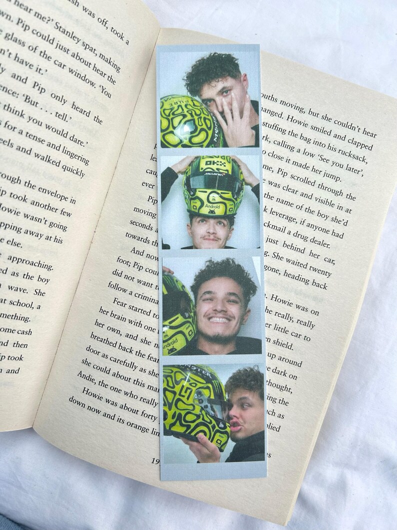 Lando Norris Polaroid Bookmark Wall Art - Etsy UK