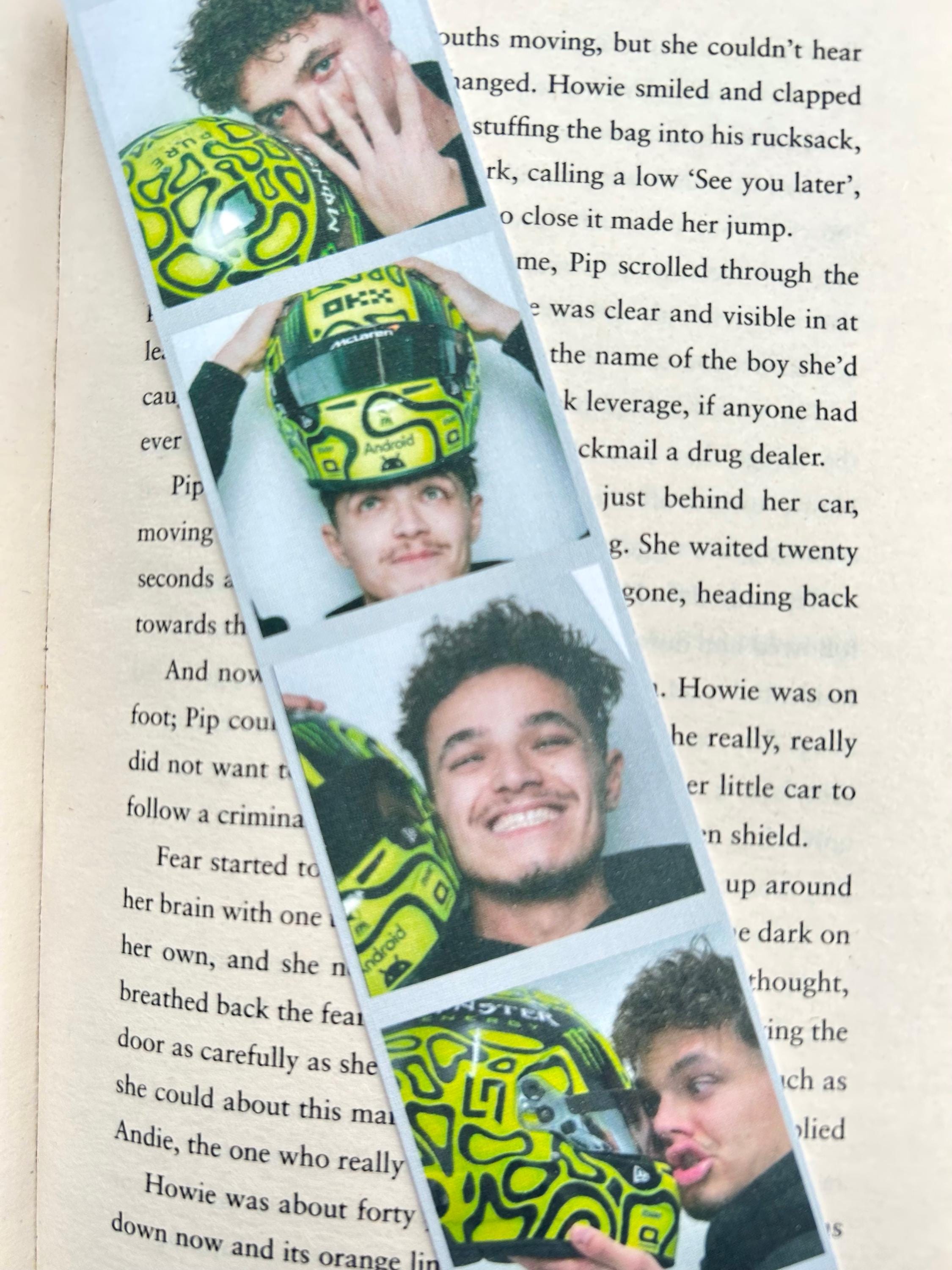 Lando Norris Polaroid Bookmark Wall Art - Etsy UK