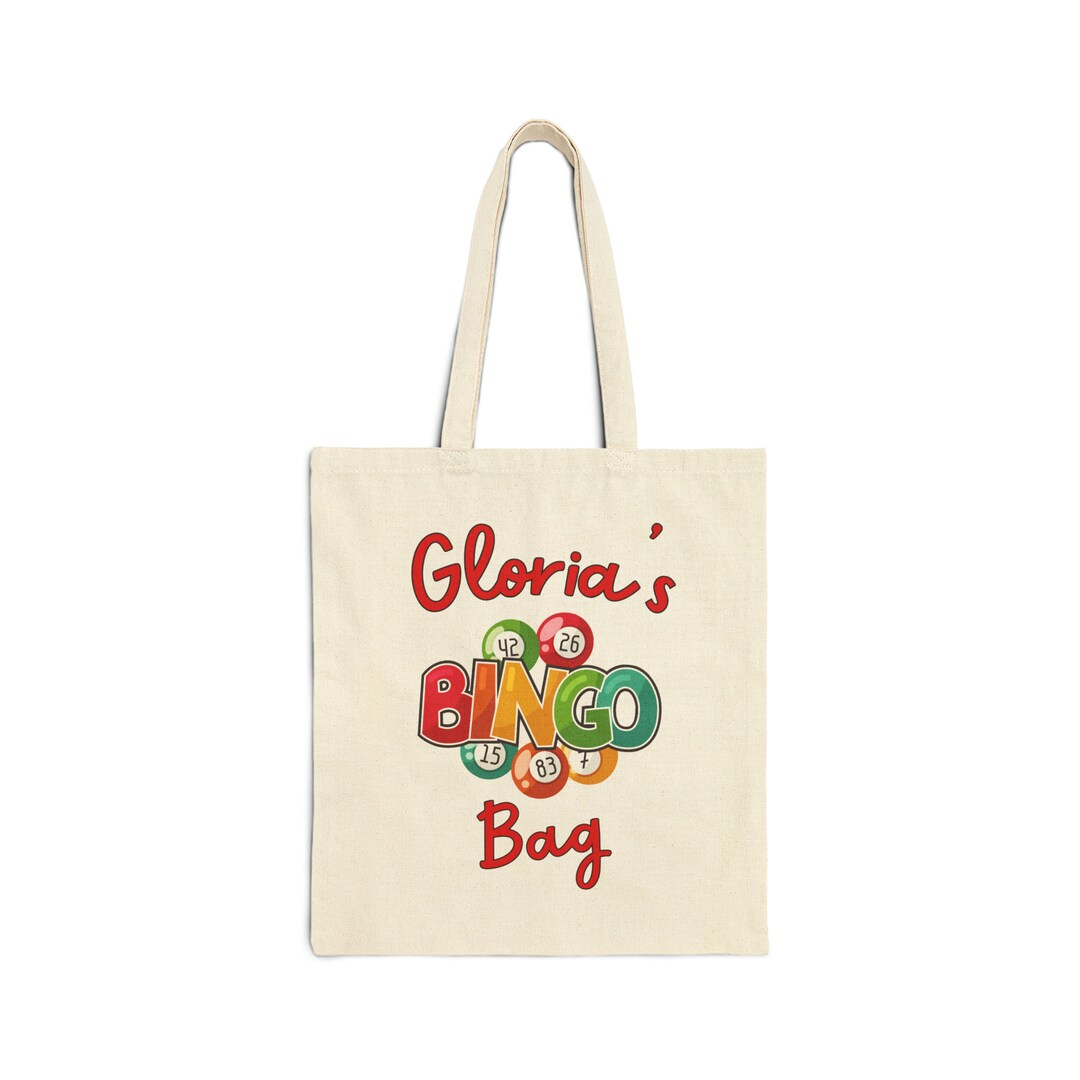 Personalized Bingo Bag - Custom Bingo Bag - Personalized Gift for Bingo ...