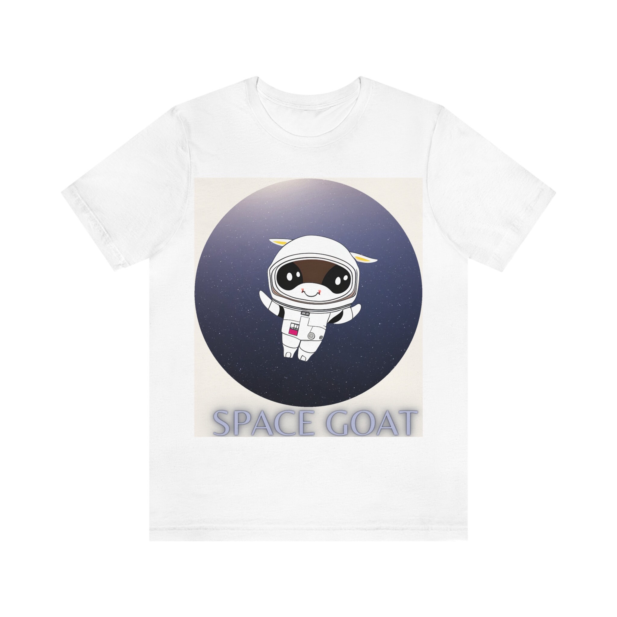Space Goat T-shirt Funny Goat in Space Astronaut Goat Unisex - Etsy