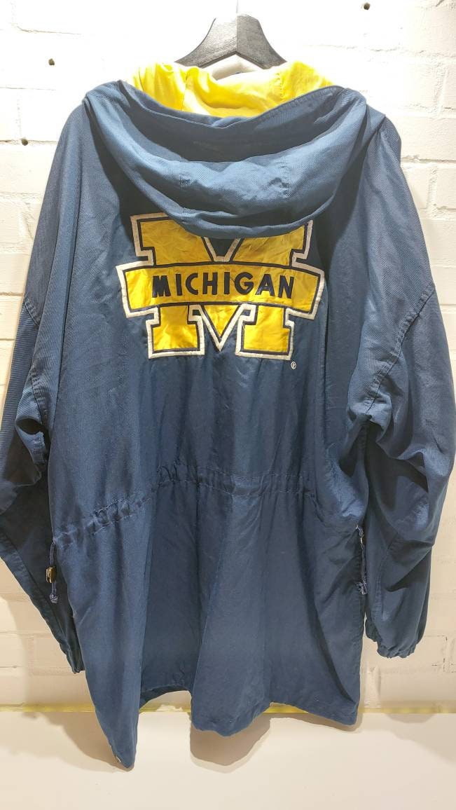 Michigan Wolverines Vintage Parka Jacket. READ for Size Measurements - Etsy