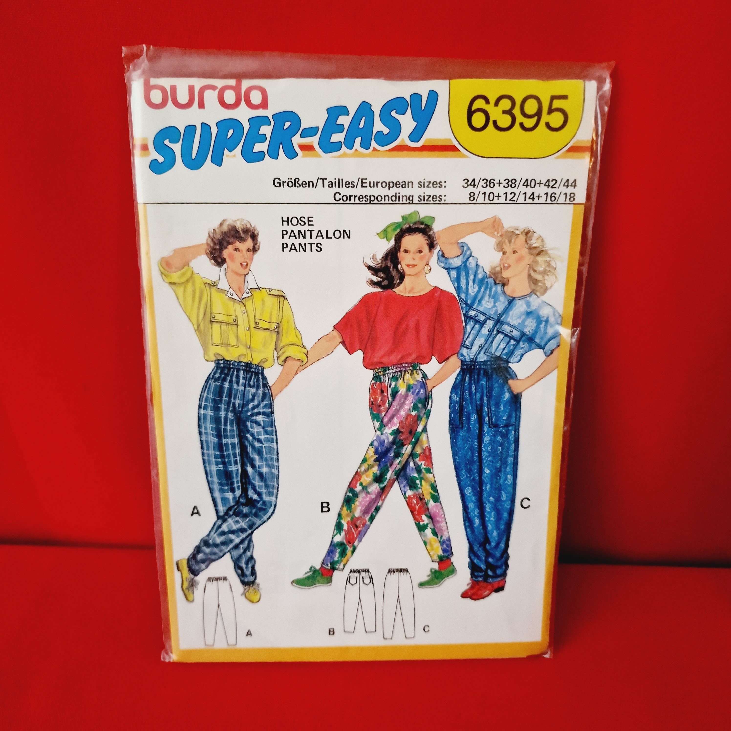 Vintage Burda Sewing Pattern Lot of 4 - Etsy