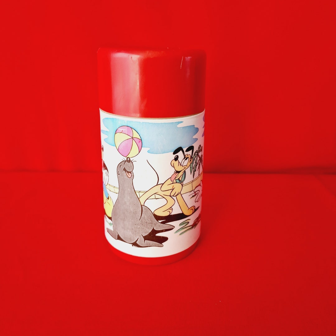 Aladdin Thermos Disney Mickey Mouse Pluto Lunchbox Cup - Etsy